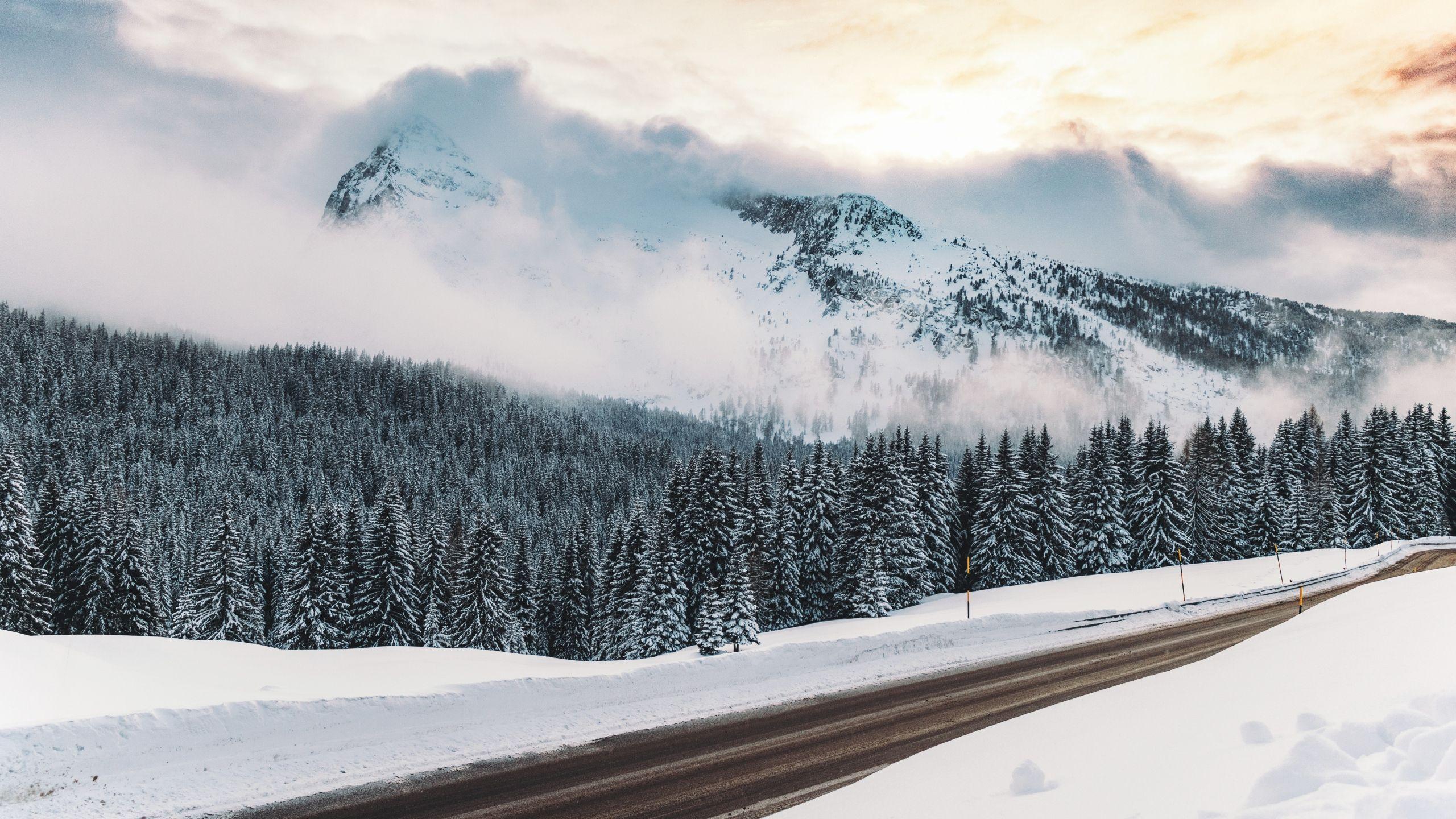 Snow Road Wallpapers - Top Free Snow Road Backgrounds - WallpaperAccess