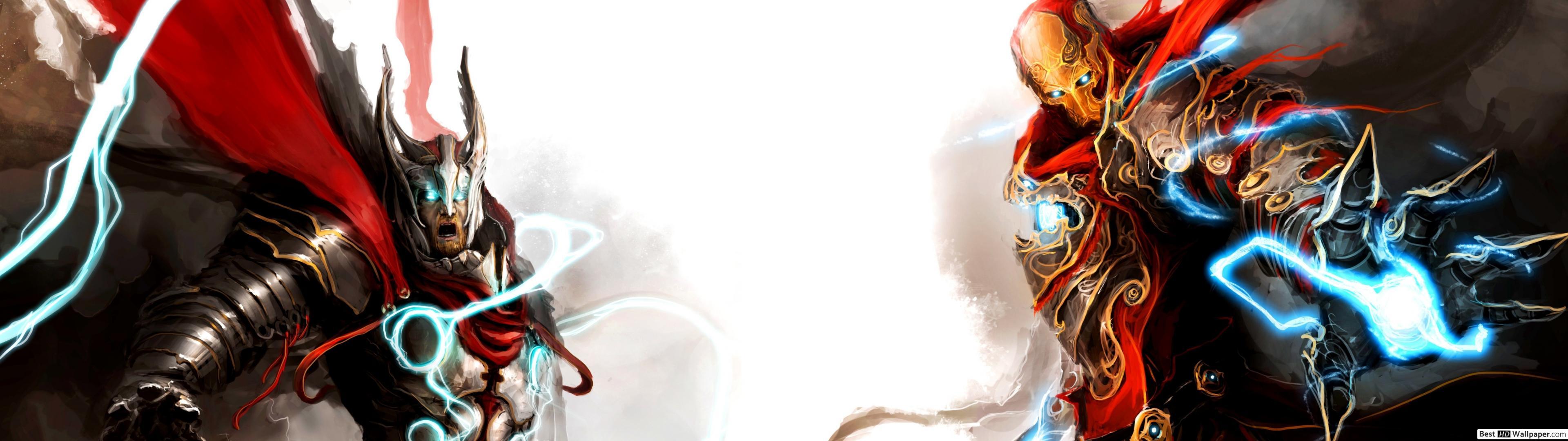 Thor Dual Screen Wallpapers - Top Free Thor Dual Screen Backgrounds ...