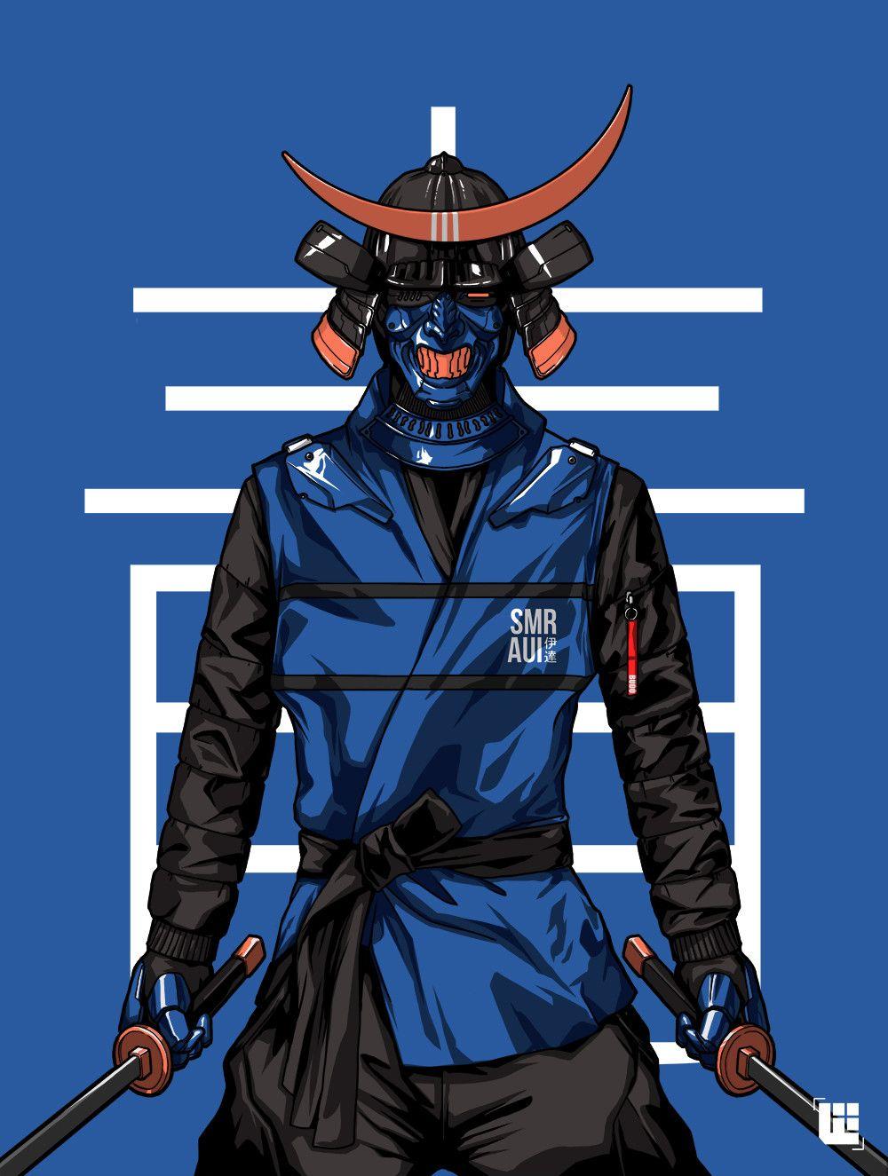 Blue Samurai Wallpapers - Top Free Blue Samurai Backgrounds ...