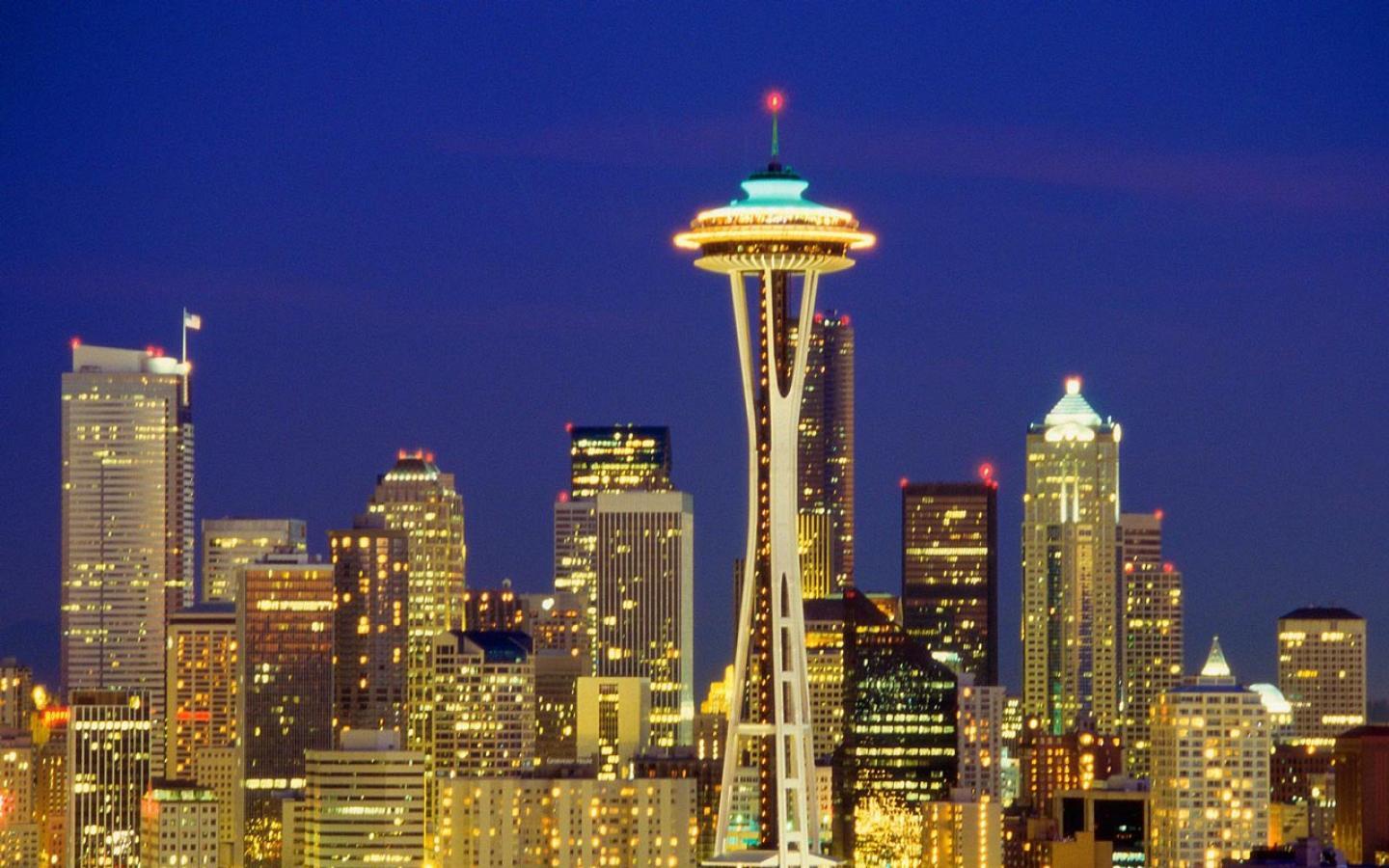 Seattle Night Wallpapers - Top Free Seattle Night Backgrounds ...