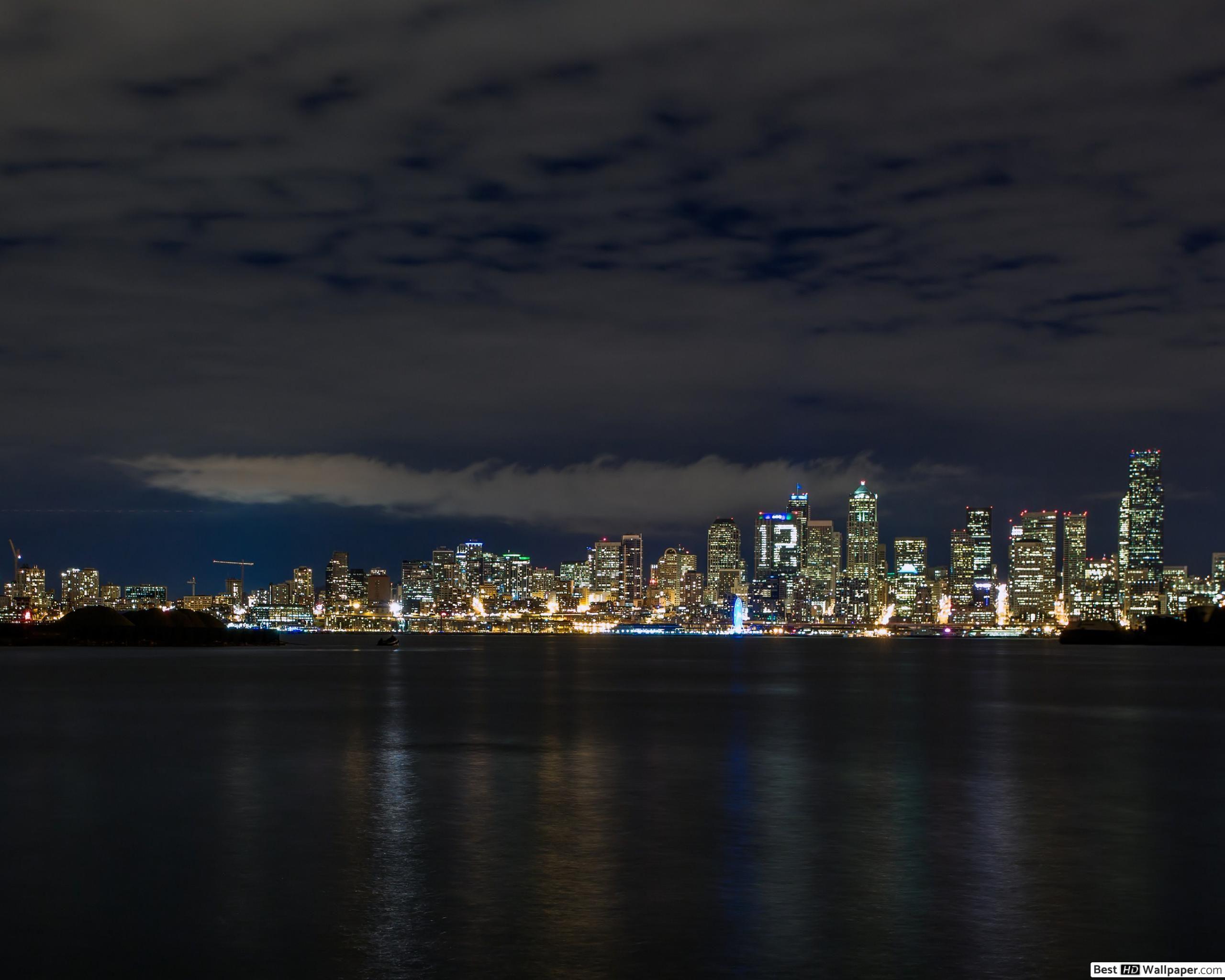 Seattle Night Wallpapers - Top Free Seattle Night Backgrounds ...