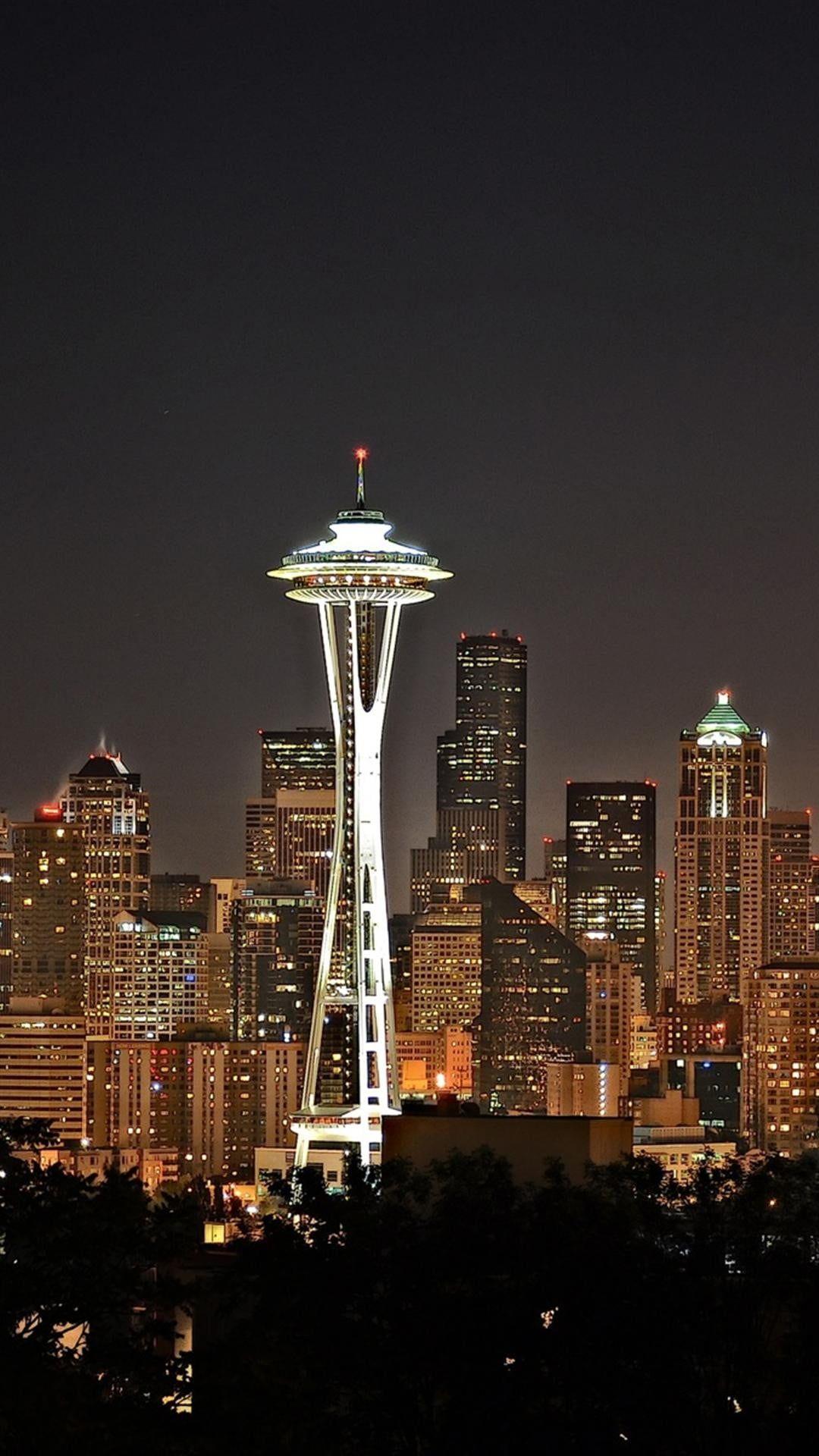 Seattle Night Wallpapers - Top Free Seattle Night Backgrounds ...