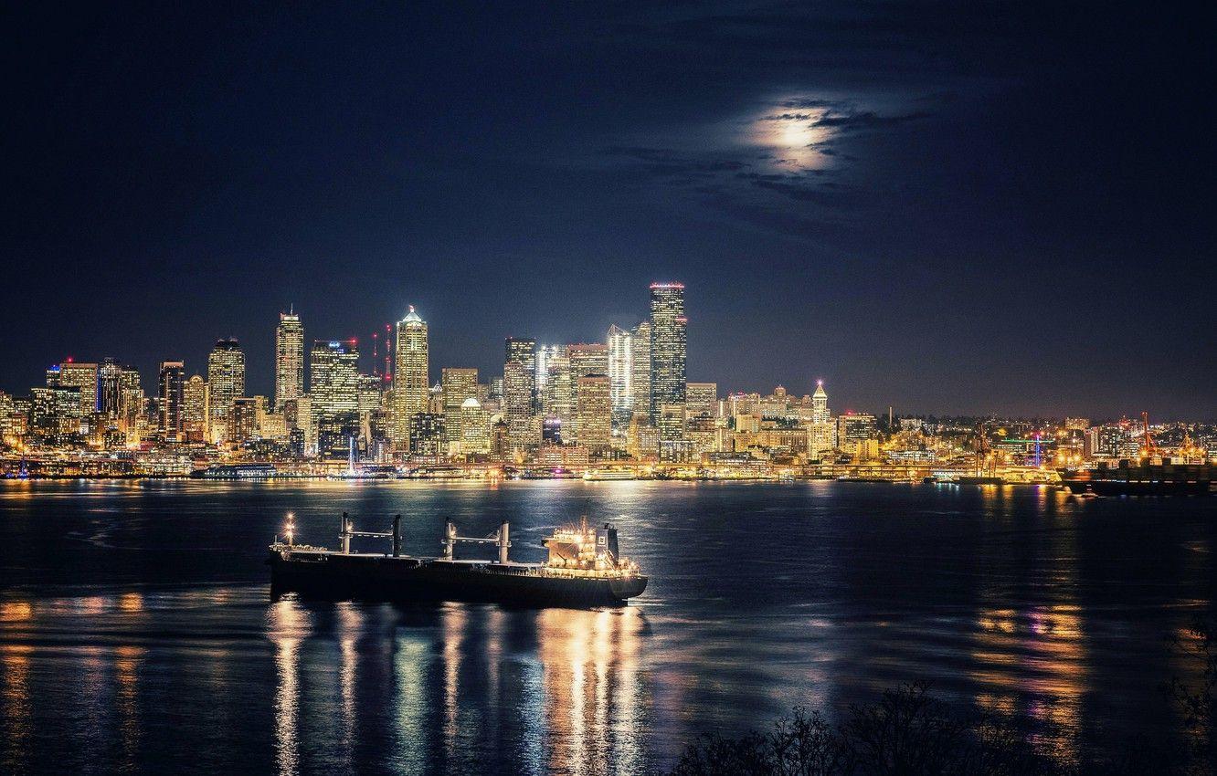 Seattle Night Wallpapers - Top Free Seattle Night Backgrounds ...