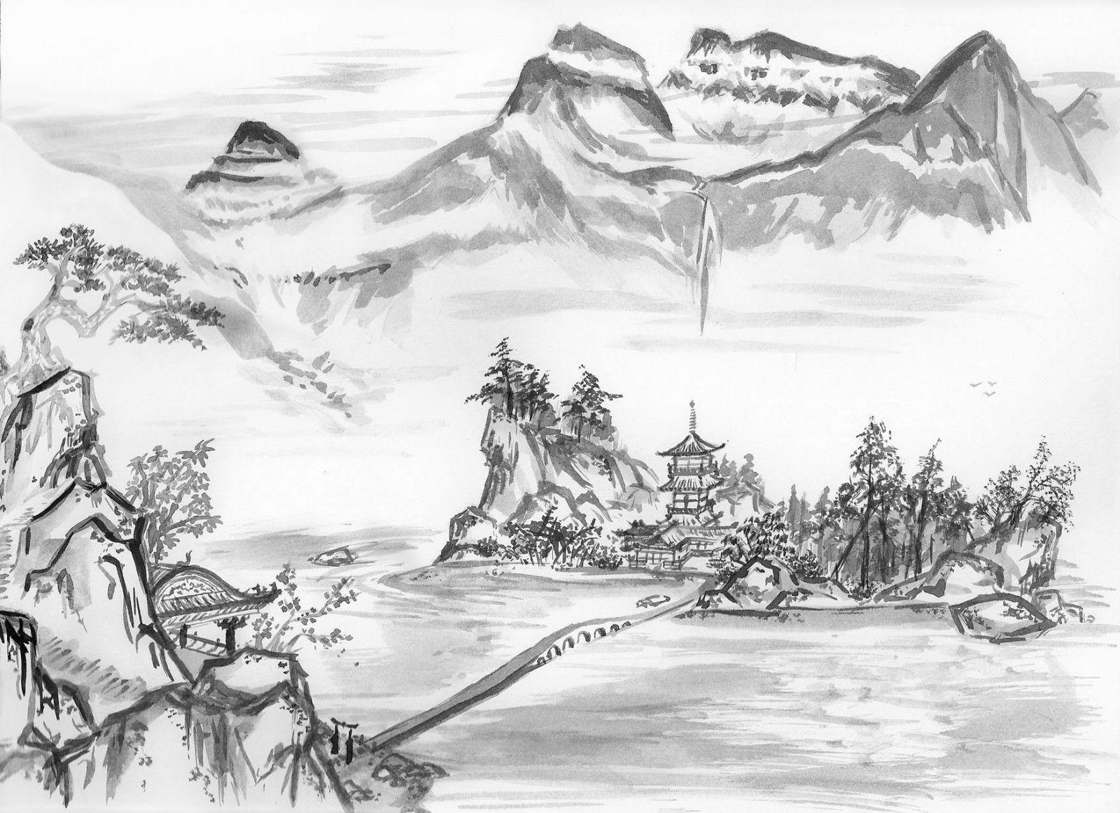 Japan Drawing Wallpapers - Top Free Japan Drawing Backgrounds ...