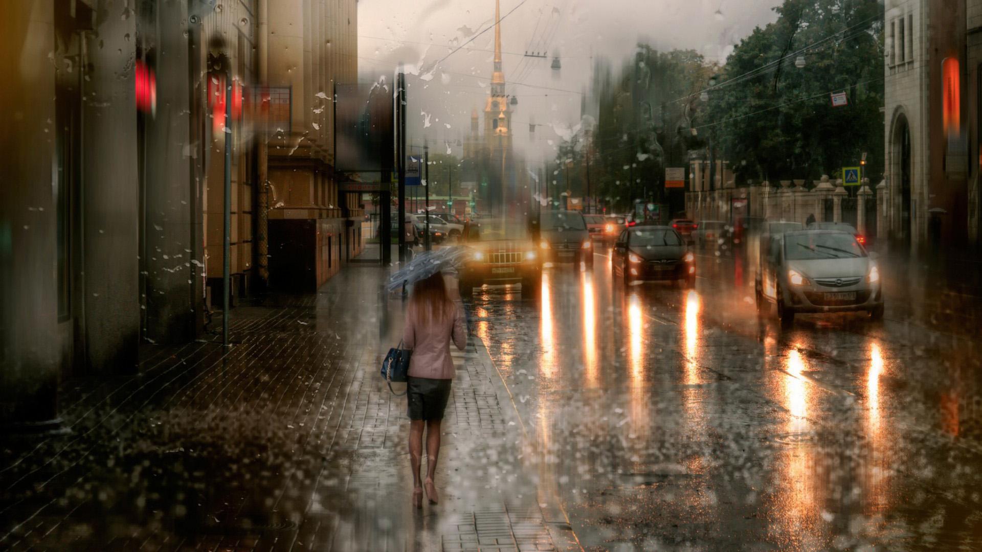 Street Rain Wallpapers - Top Free Street Rain Backgrounds - WallpaperAccess