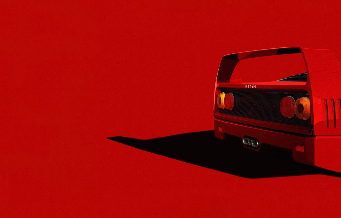 Minimalist Ferrari Wallpapers - Top Free Minimalist Ferrari Backgrounds ...