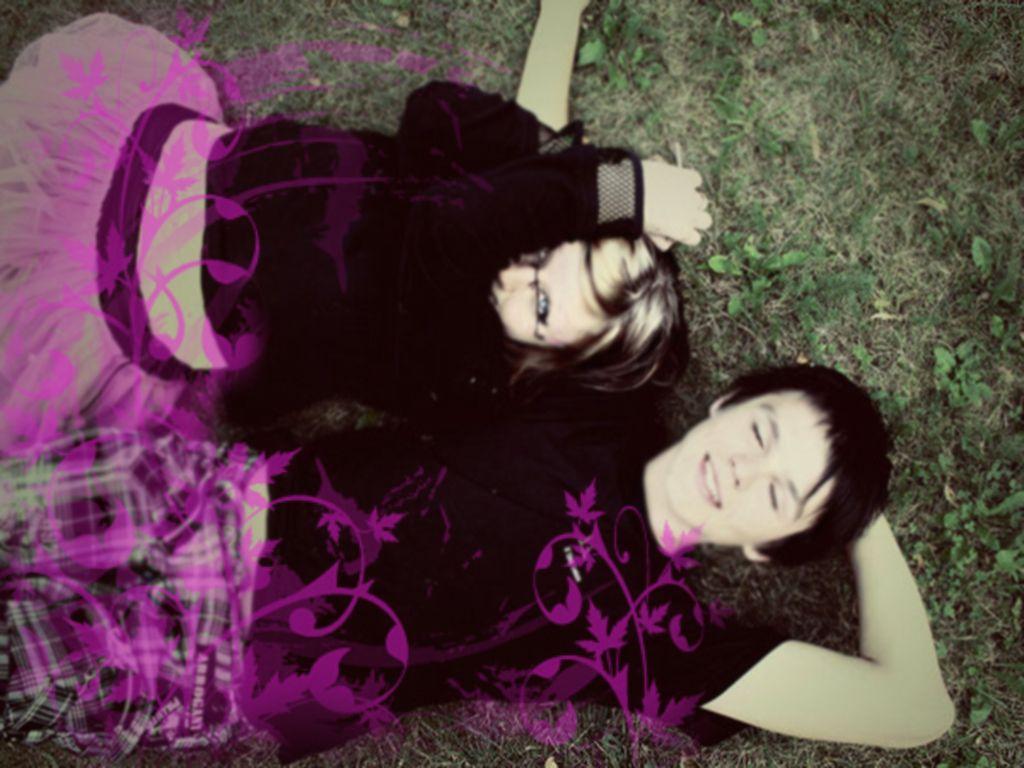 Emo Couple Wallpapers - Top Free Emo Couple Backgrounds - WallpaperAccess