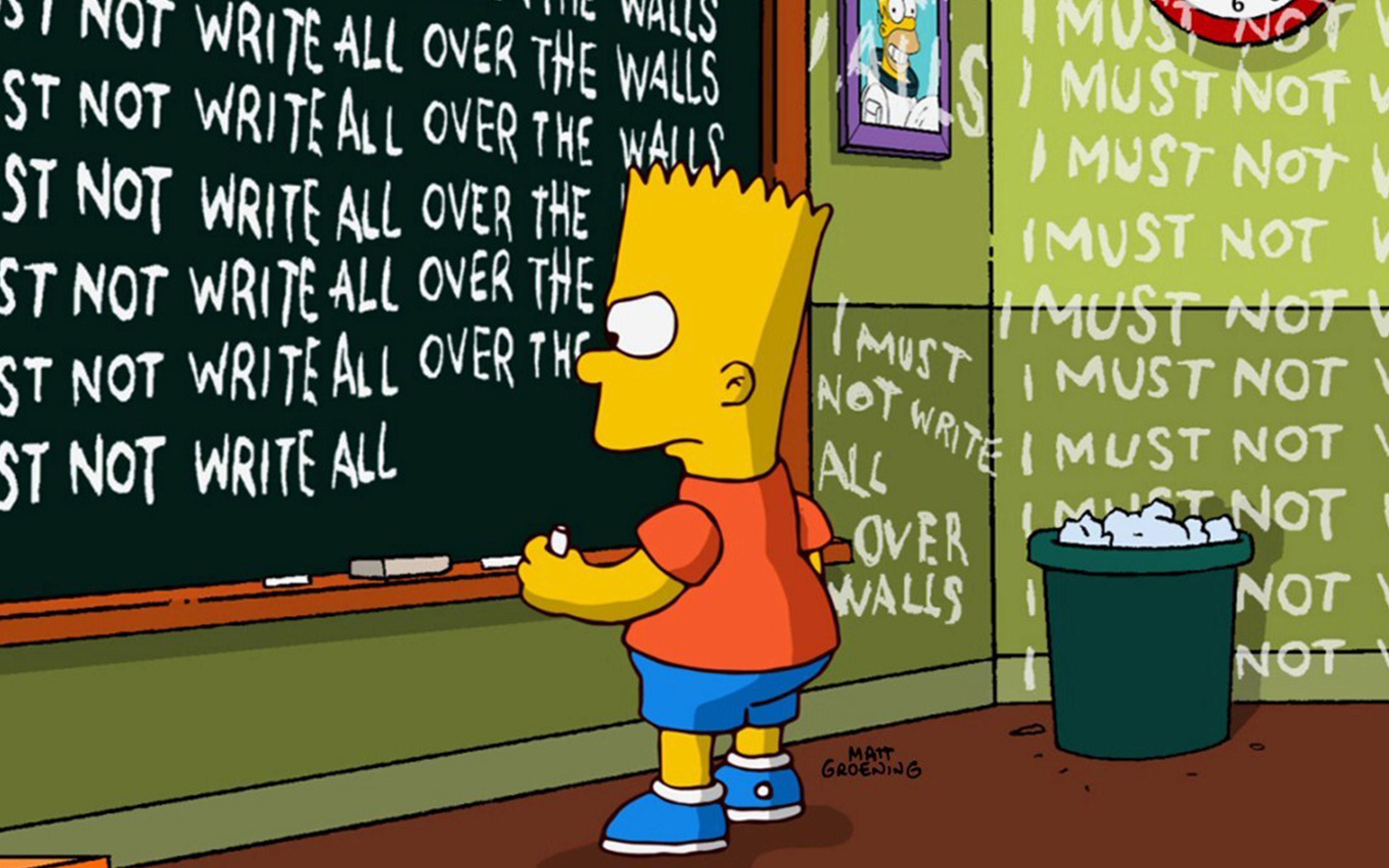 Bart Simpson Laptop Wallpapers - Top Free Bart Simpson Laptop ...