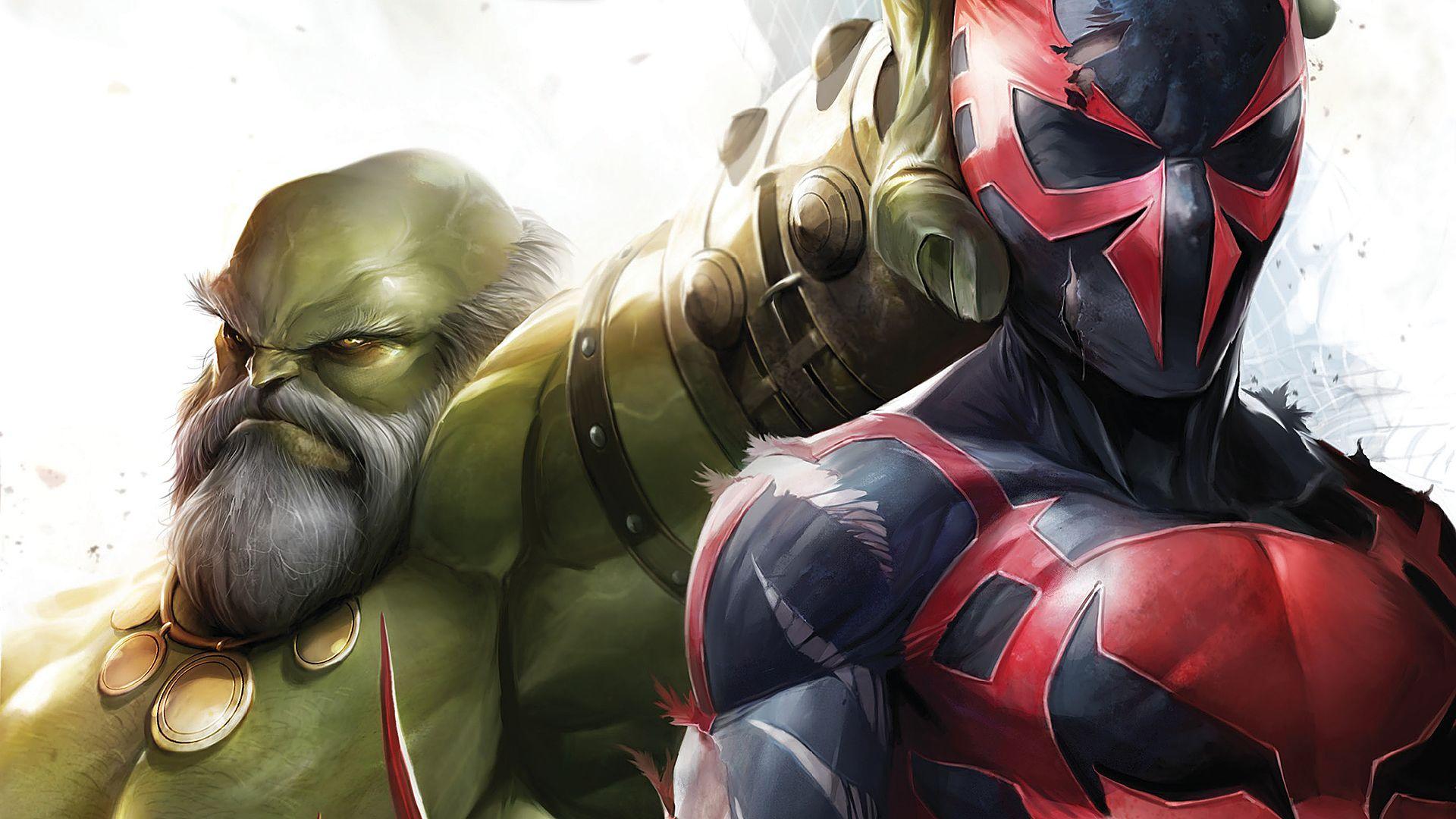 Hulk and Spiderman Wallpapers - Top Free Hulk and Spiderman Backgrounds ...