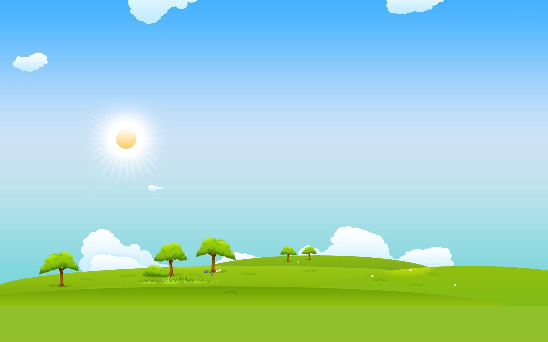 Cartoon Sunshine Wallpapers - Top Free Cartoon Sunshine Backgrounds ...