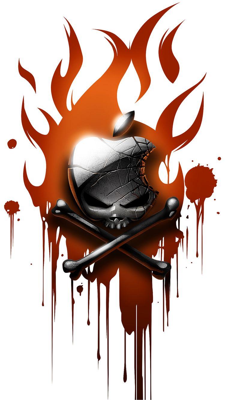 Apple Skull Wallpapers - Top Free Apple Skull Backgrounds - WallpaperAccess