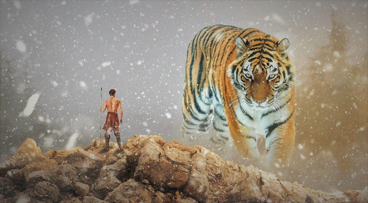 Tiger Warrior Wallpapers - Top Free Tiger Warrior Backgrounds ...