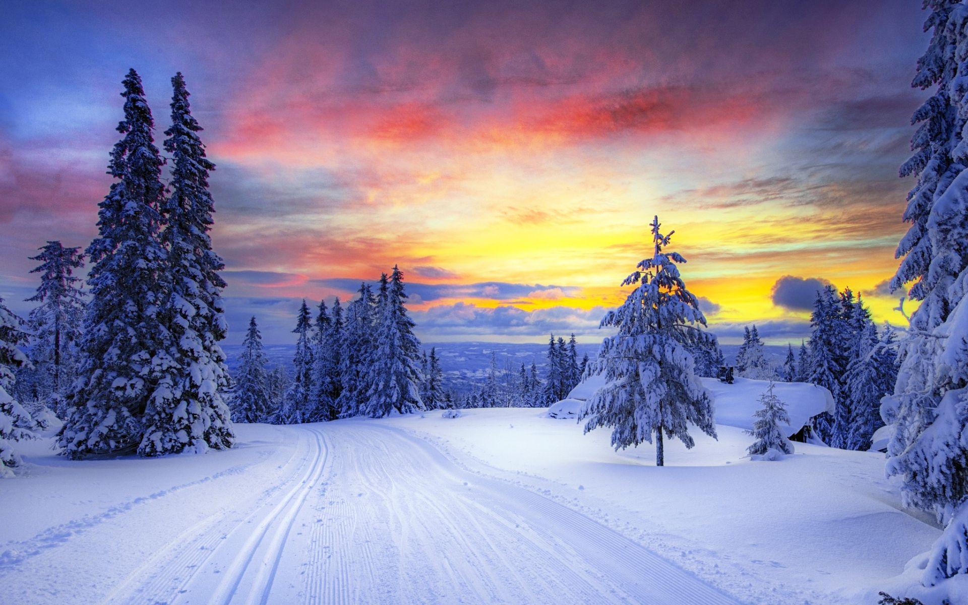 Snowy Road Wallpapers - Top Free Snowy Road Backgrounds - WallpaperAccess