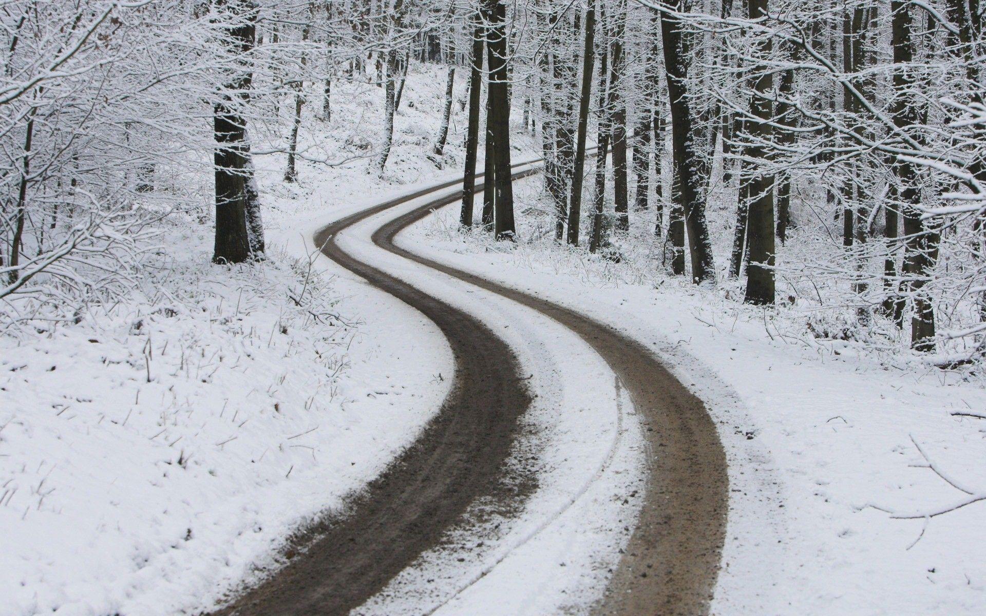 Snowy Road Wallpapers - Top Free Snowy Road Backgrounds - WallpaperAccess