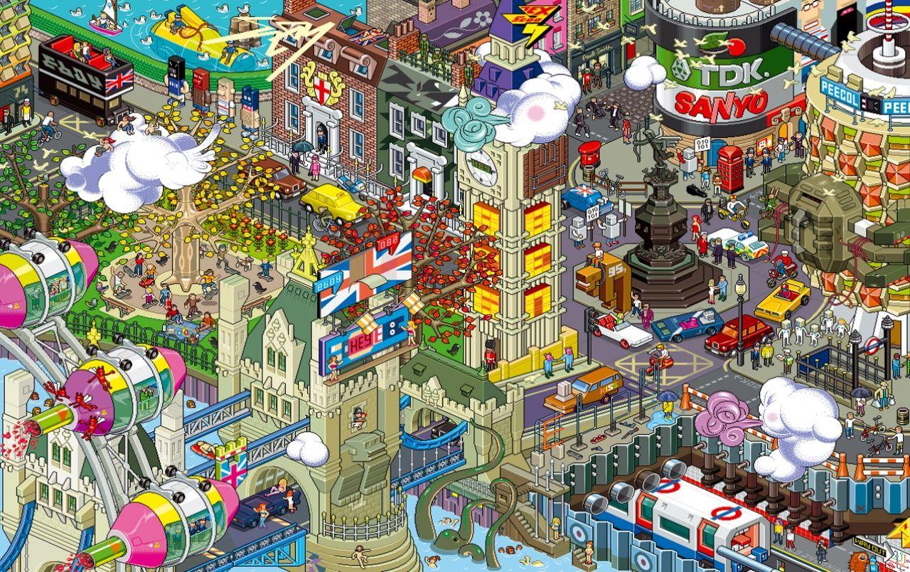 Pixel Art Wallpapers - Top Free Pixel Art Backgrounds - WallpaperAccess