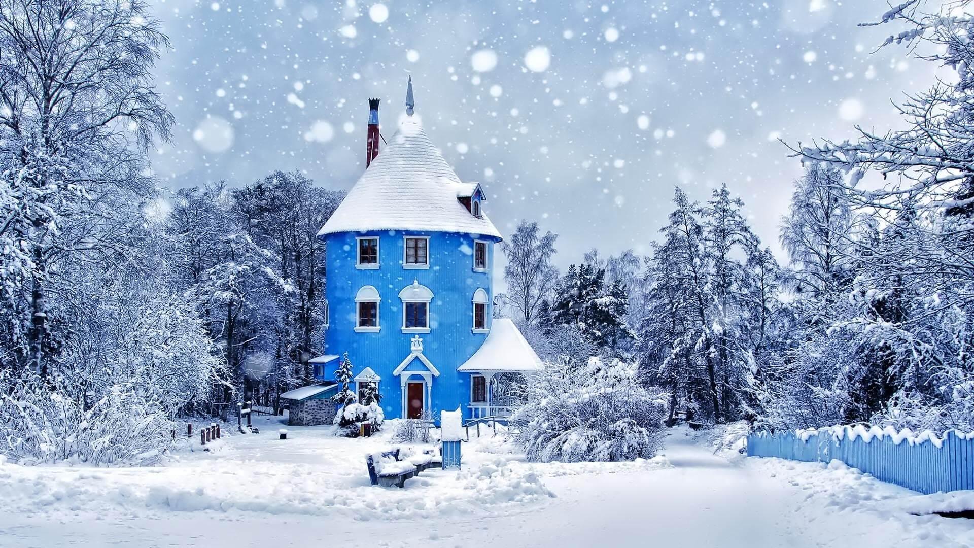 Snow House Wallpapers - Top Free Snow House Backgrounds - WallpaperAccess