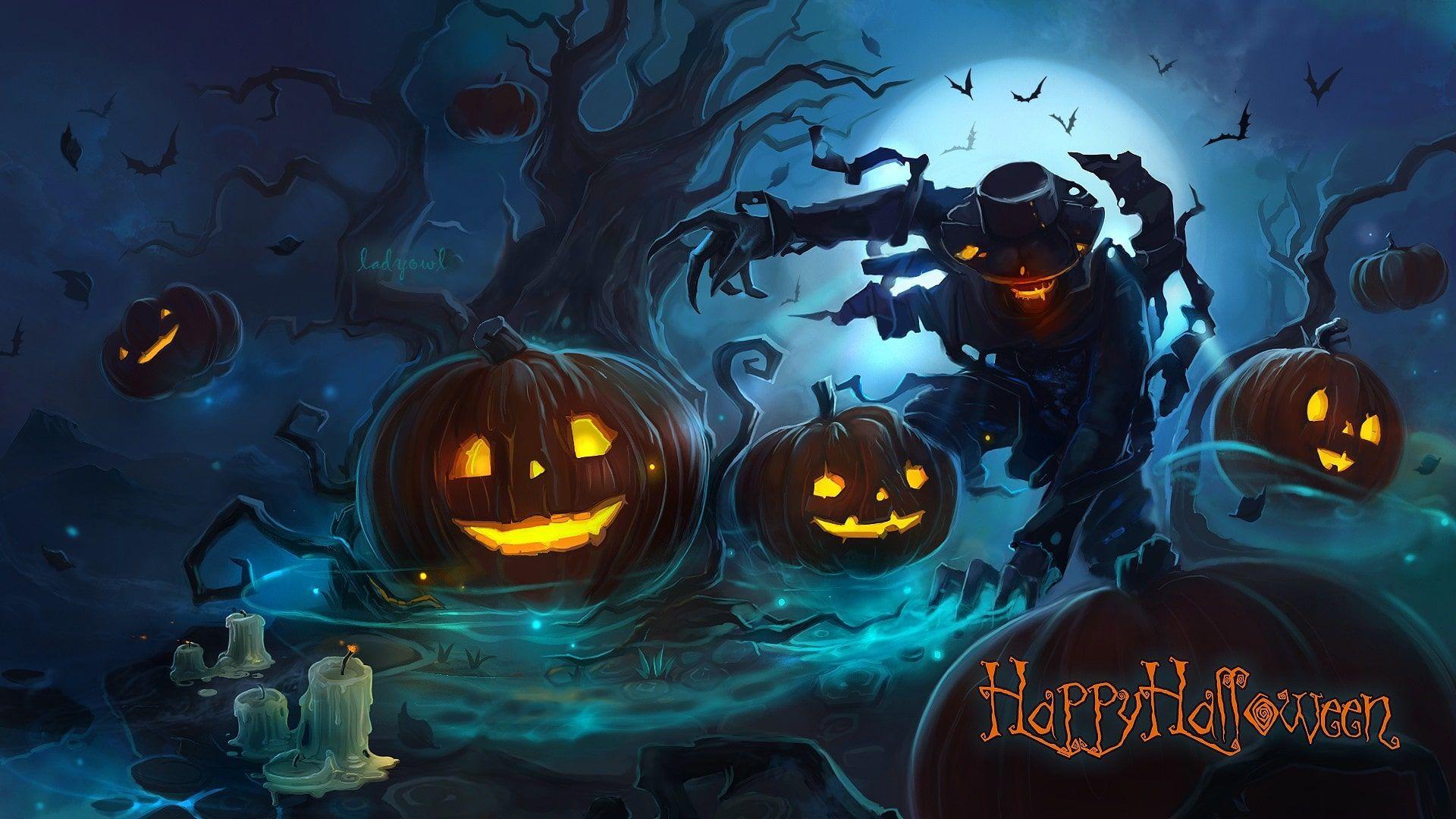 Happy Halloween Laptop Wallpapers - Top Free Happy Halloween Laptop ...