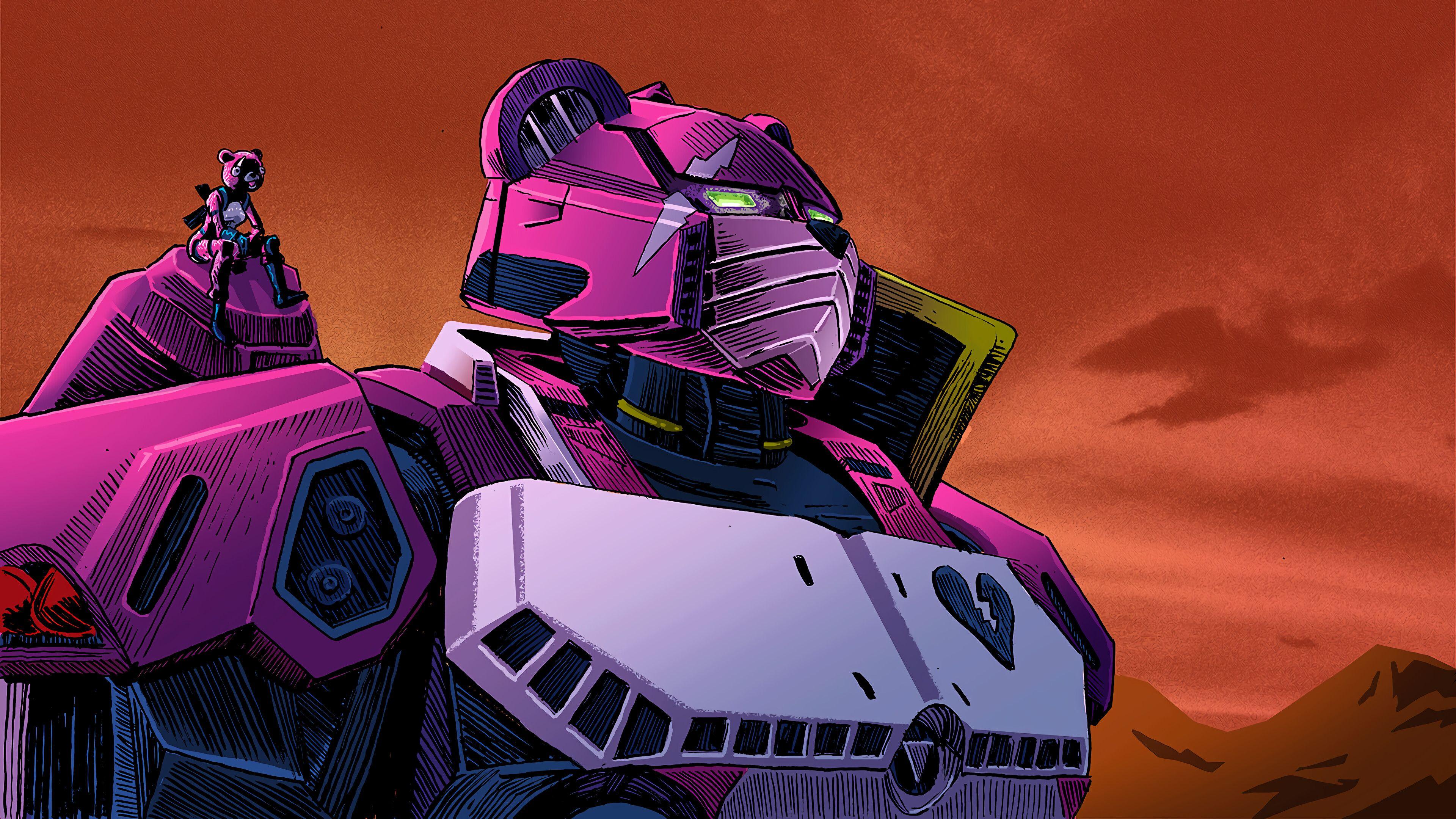 Fortnite Robot Wallpapers - Top Free Fortnite Robot Backgrounds ...