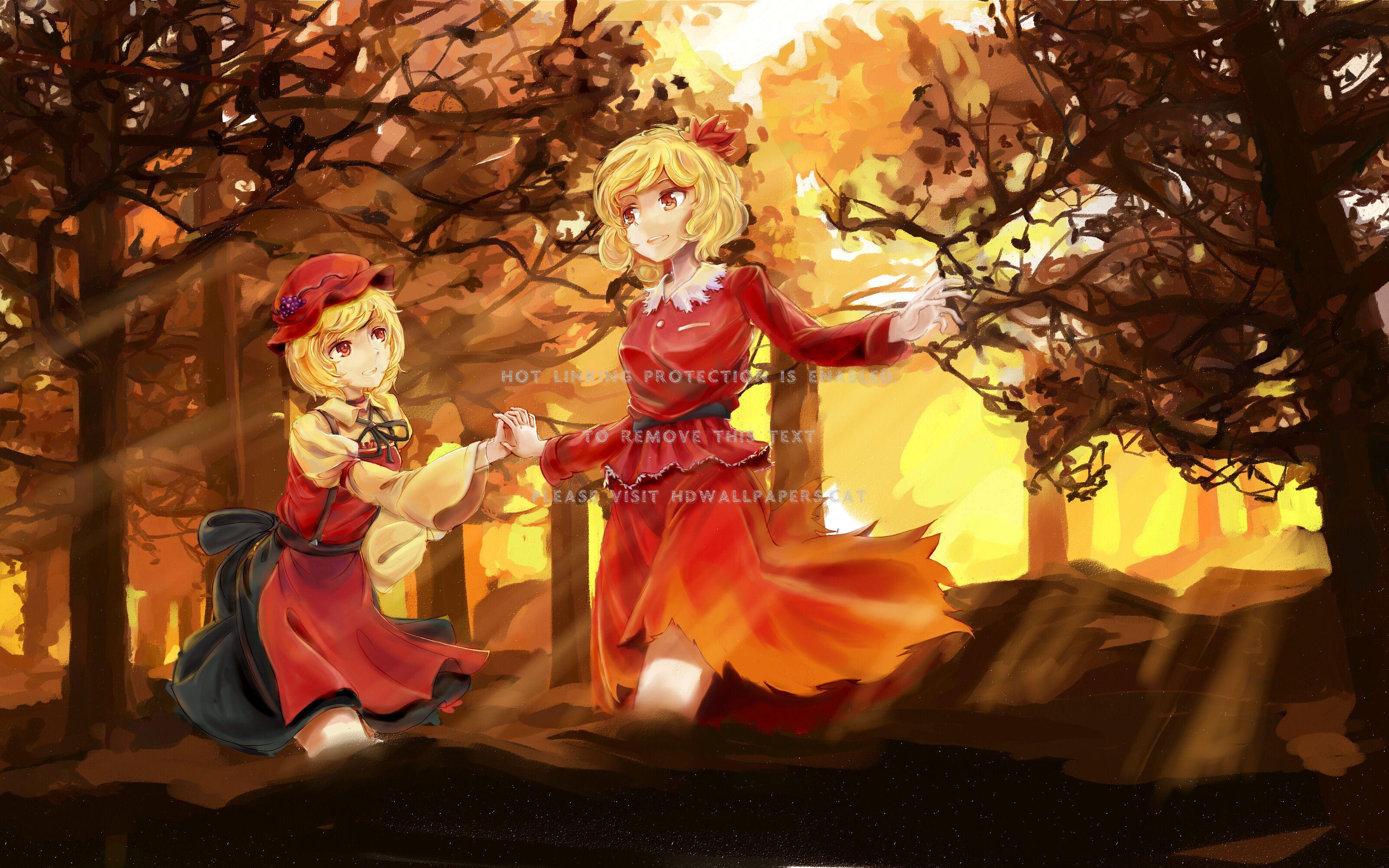 Autumn Anime Girl Wallpapers - Top Free Autumn Anime Girl Backgrounds ...