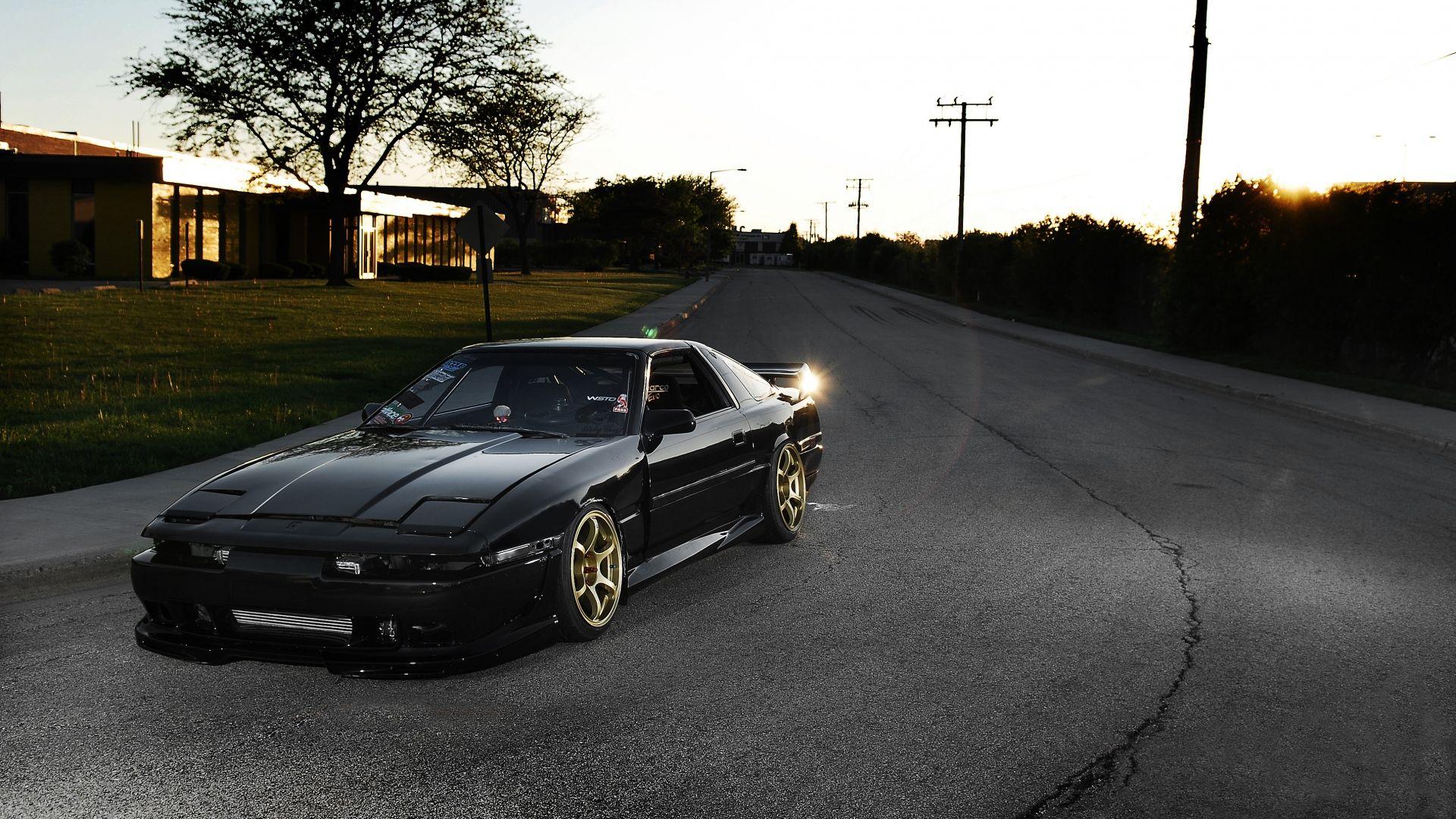 Toyota Supra Black Wallpapers - Top Free Toyota Supra Black Backgrounds ...