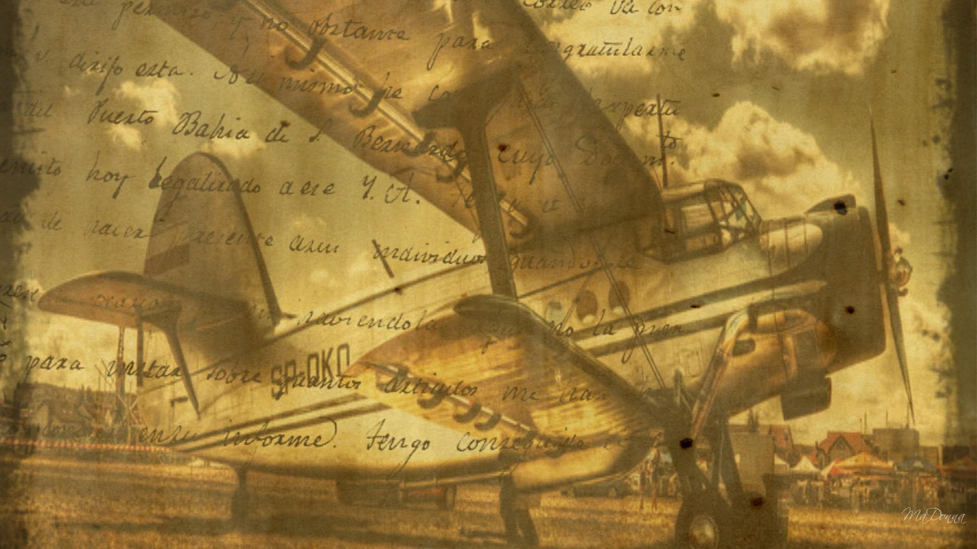 Old Airplane Wallpapers - Top Free Old Airplane Backgrounds ...