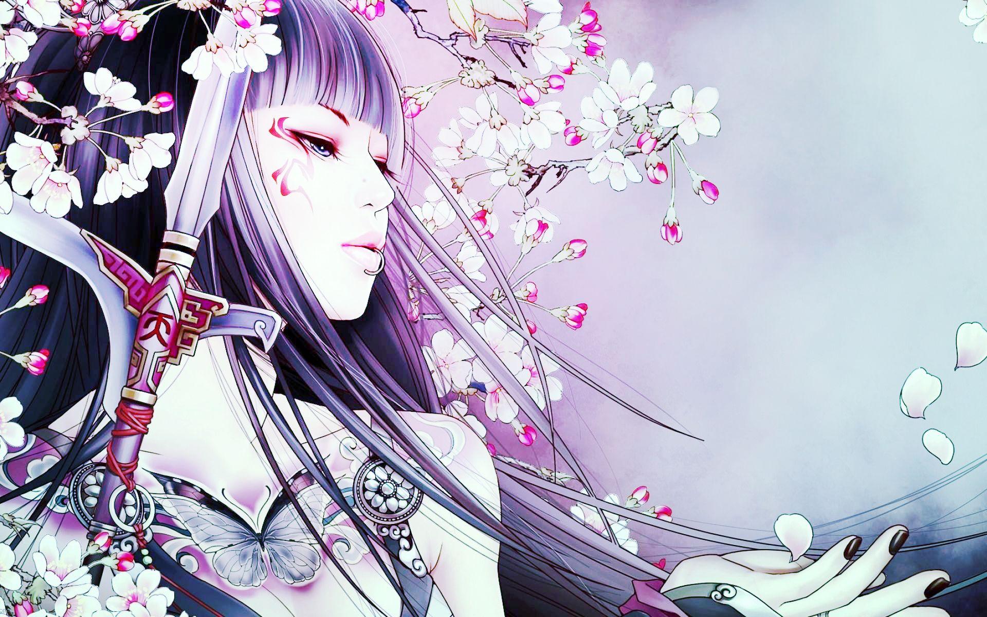 Anime Geisha Wallpapers - Top Free Anime Geisha Backgrounds ...