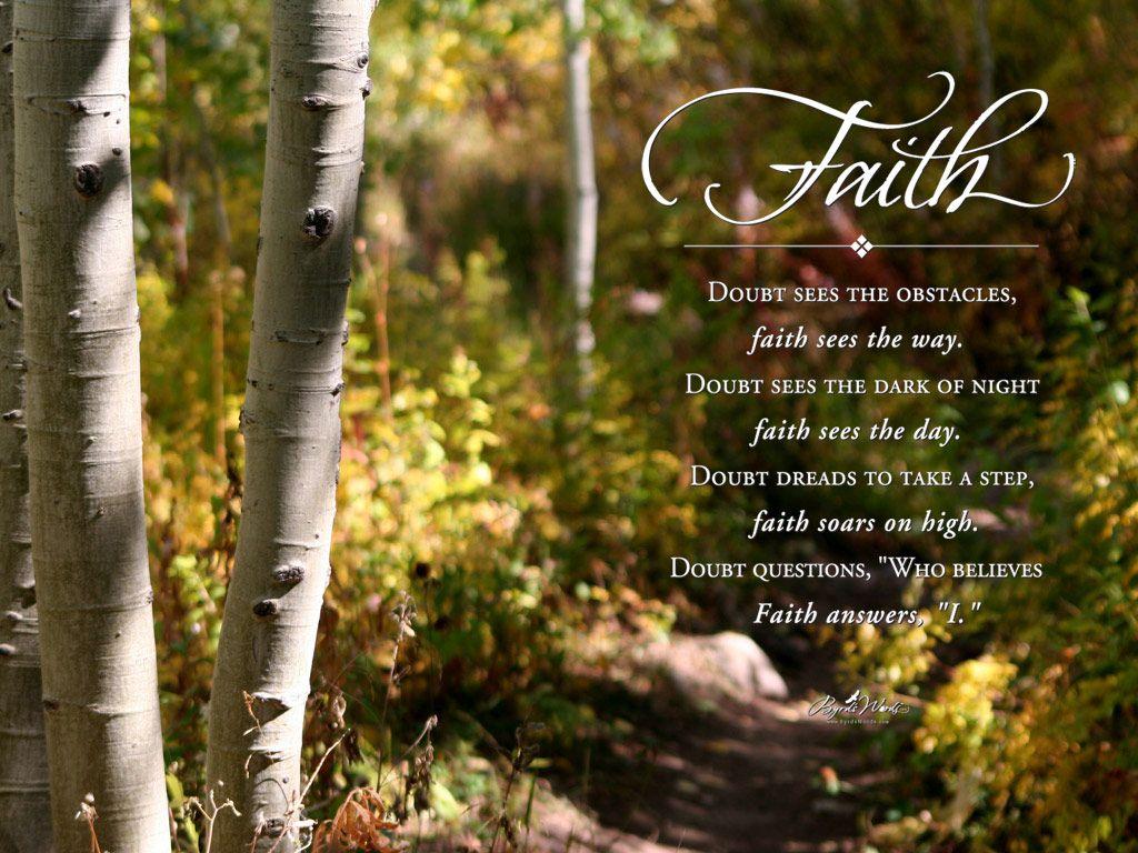 Faith Quotes Desktop Wallpapers - Top Free Faith Quotes Desktop ...