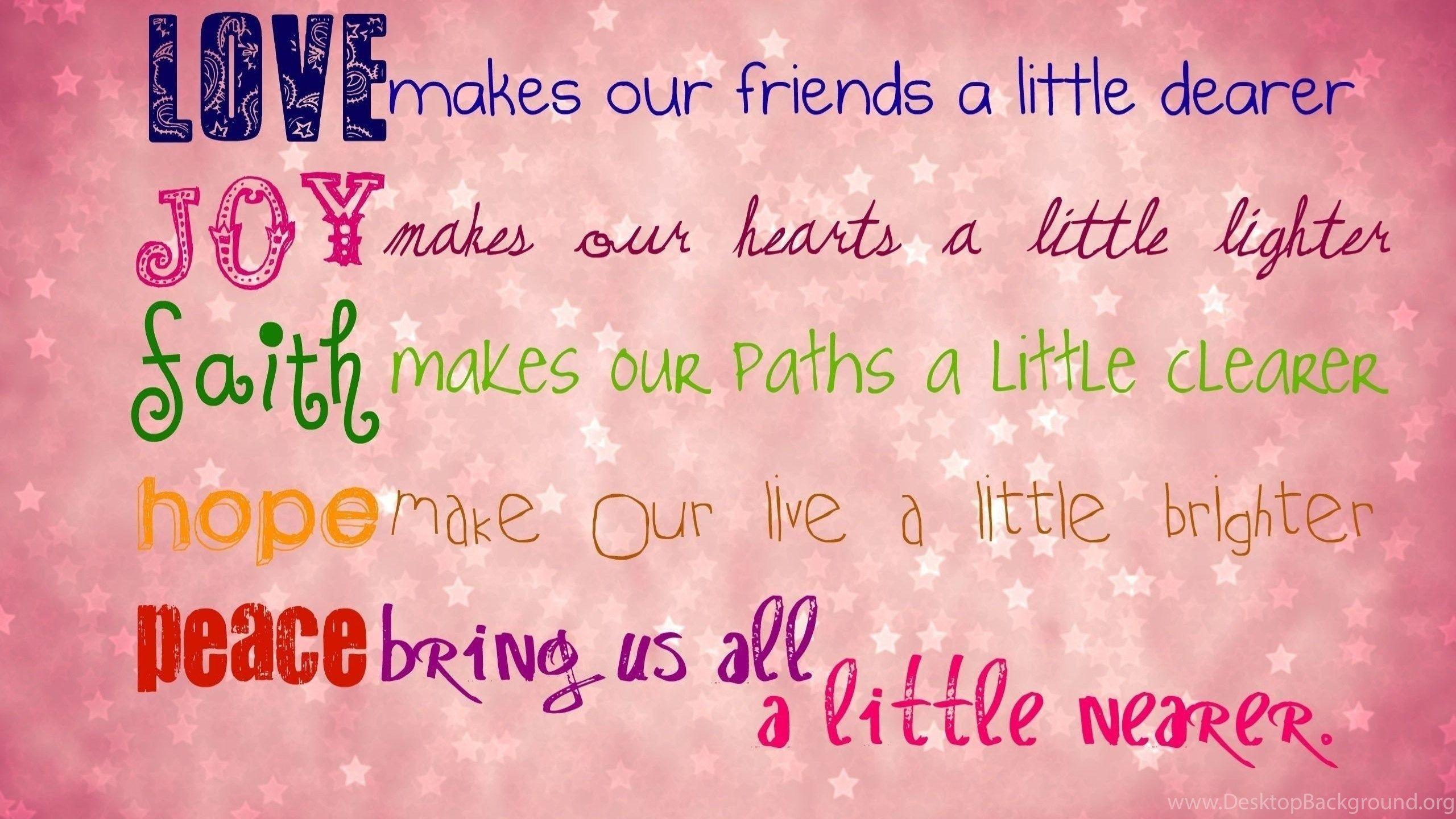 Faith Quotes Desktop Wallpapers - Top Free Faith Quotes Desktop ...
