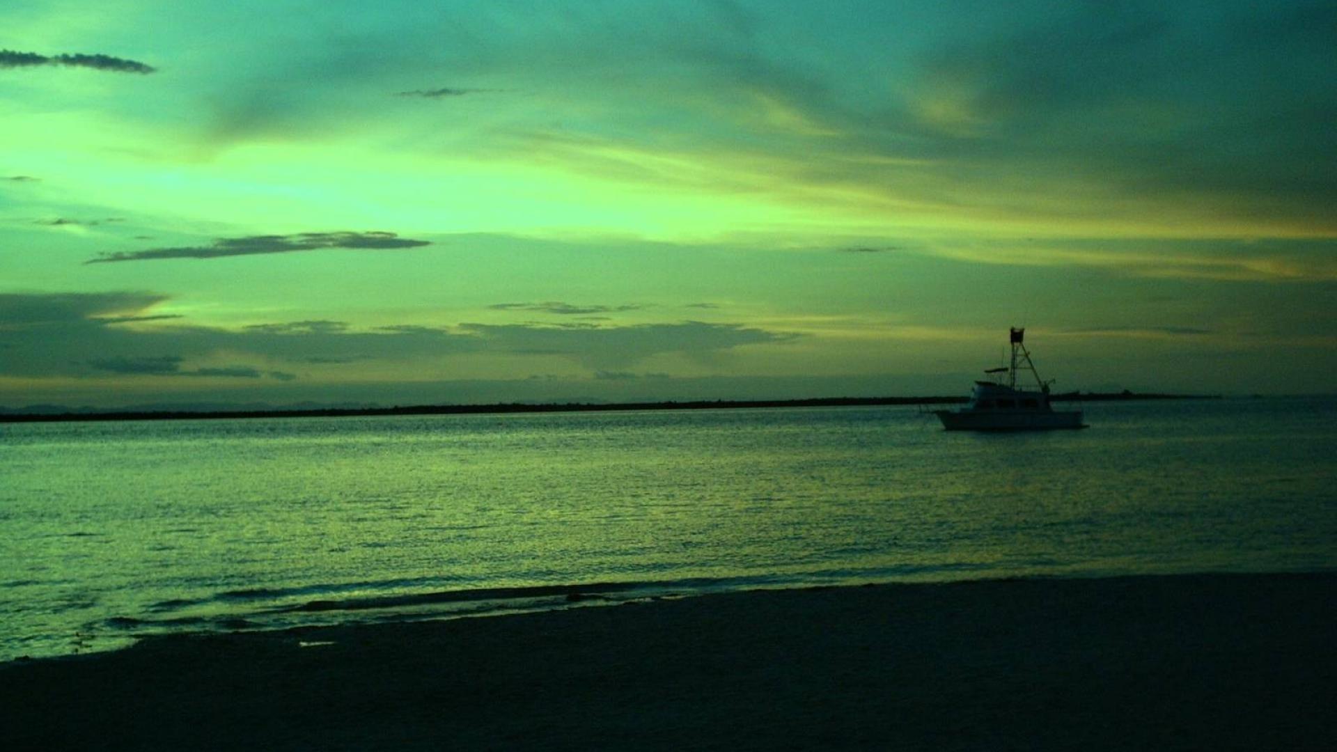 Green Sunset Wallpapers - Top Free Green Sunset Backgrounds ...