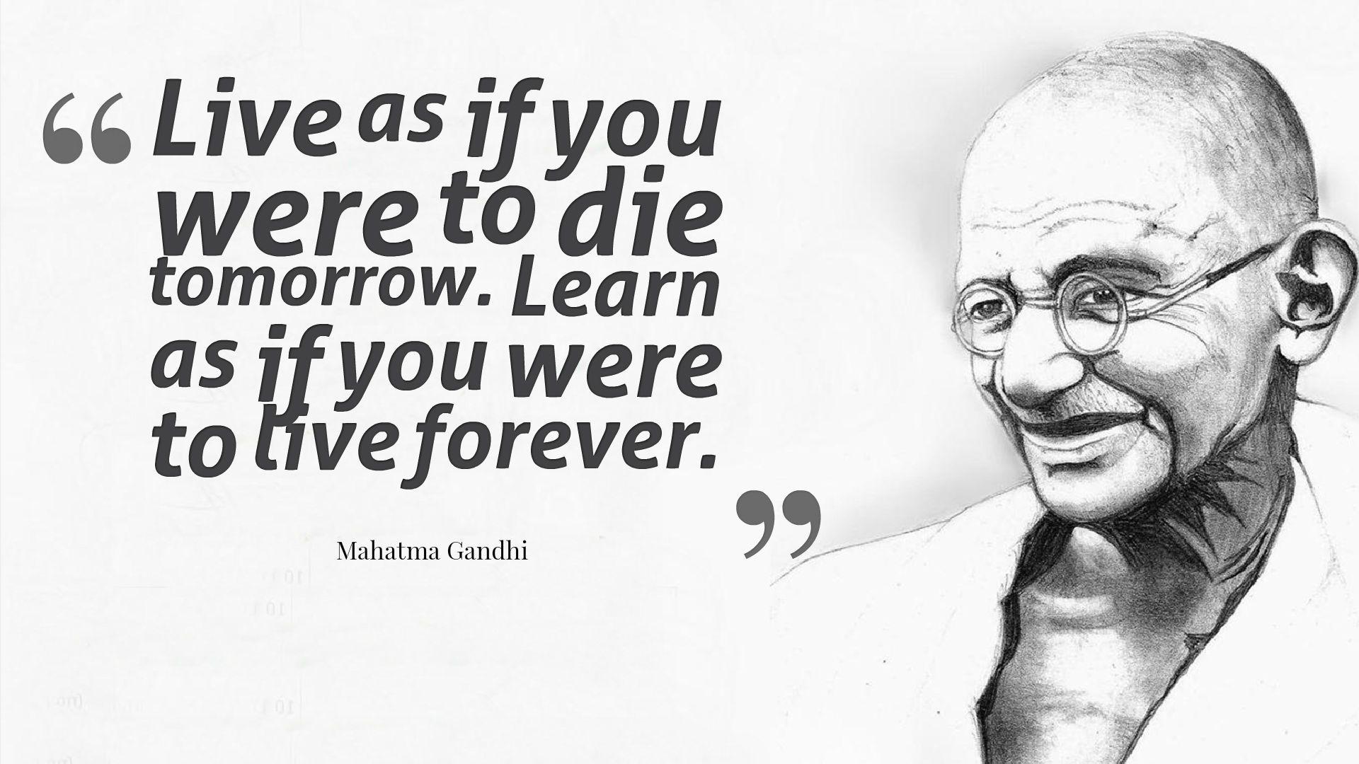 Mahatma Gandhi Quotes Wallpapers - Top Free Mahatma Gandhi Quotes ...
