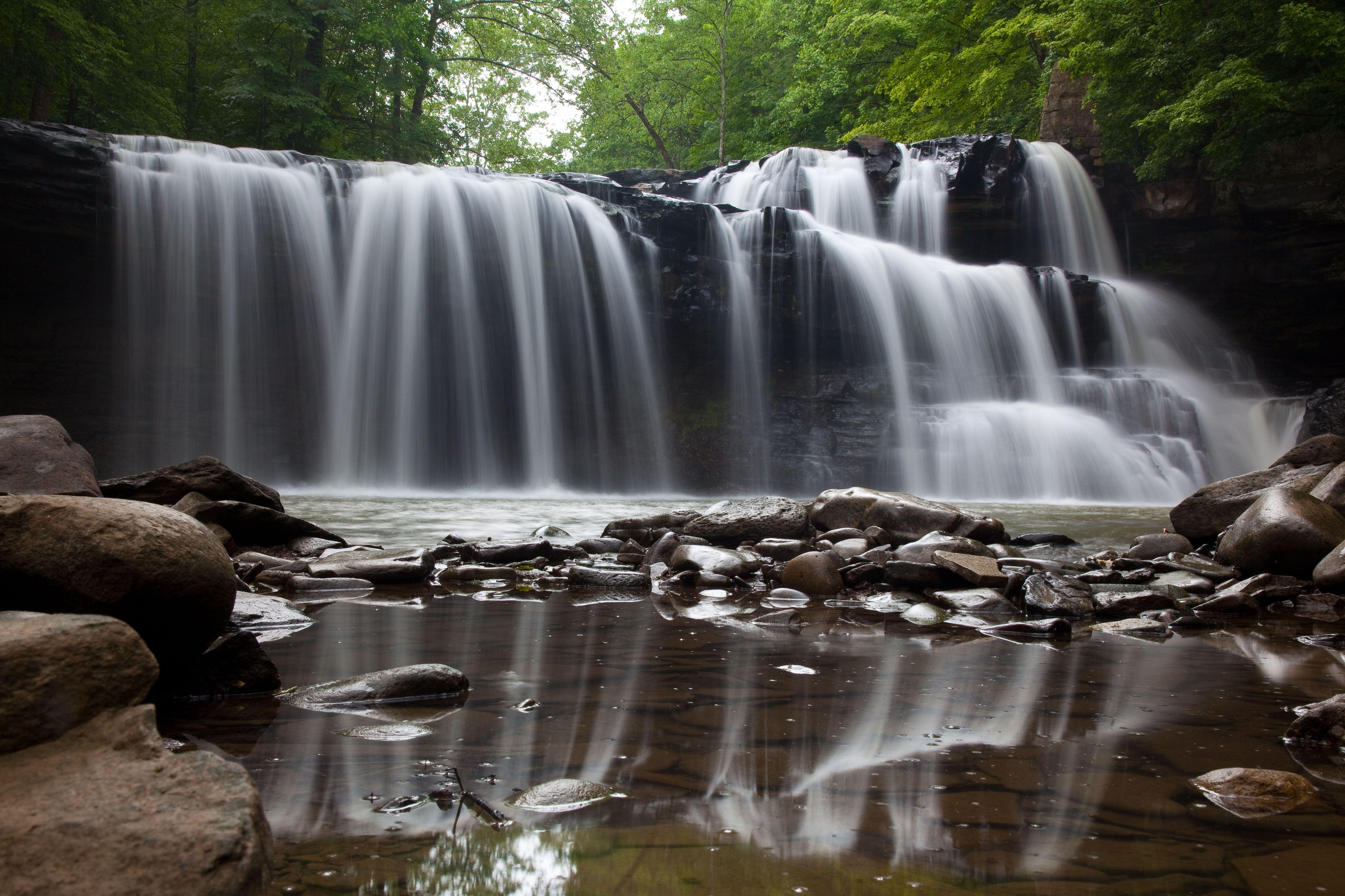 Spring Waterfall Wallpapers - Top Free Spring Waterfall Backgrounds ...