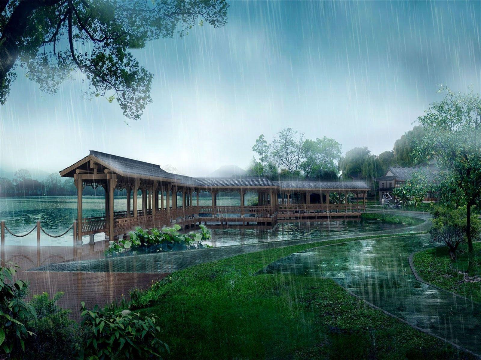 Japanese Rain Wallpapers - Top Free Japanese Rain Backgrounds ...