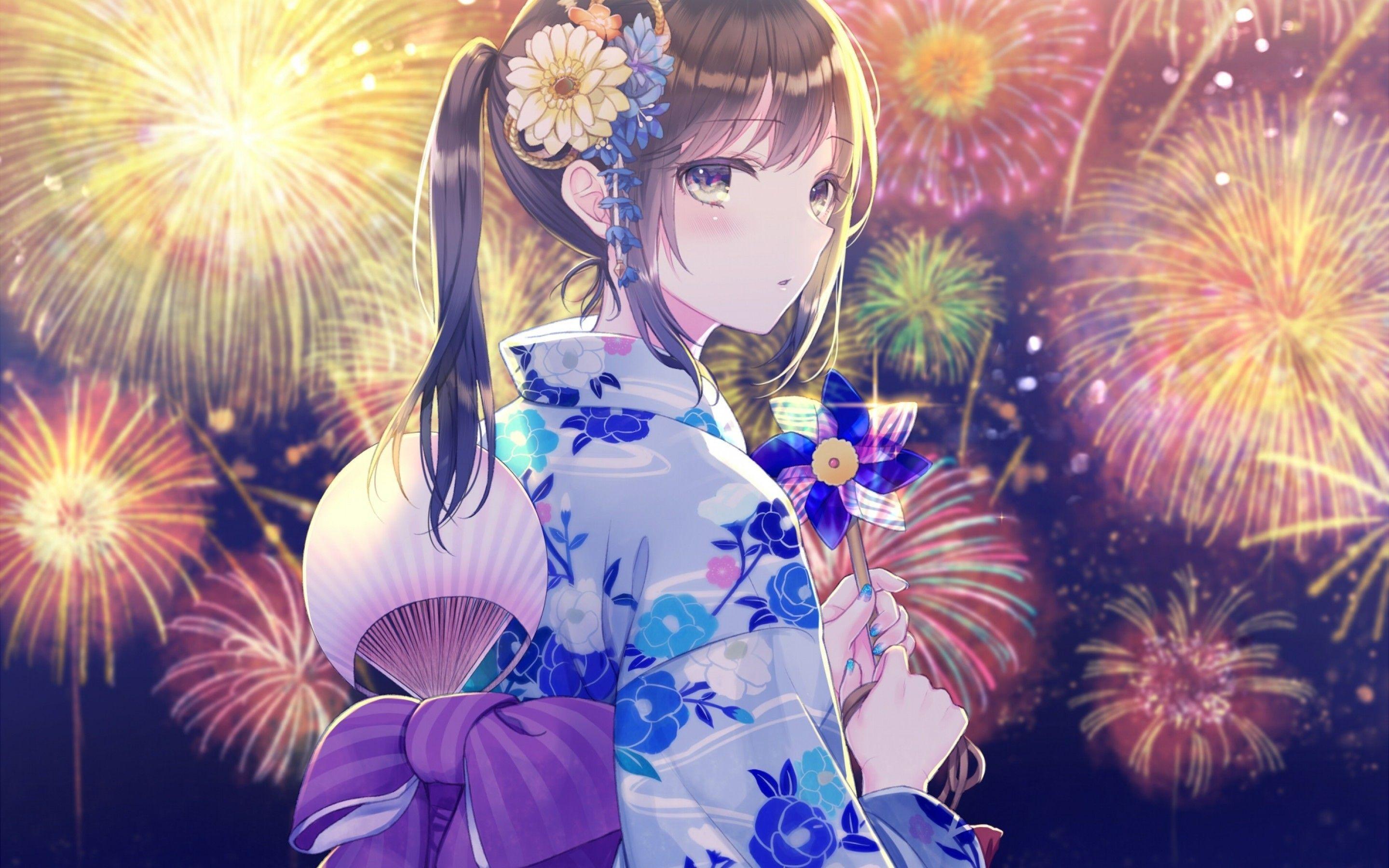 Fireworks Anime Wallpapers - Top Free Fireworks Anime Backgrounds ...