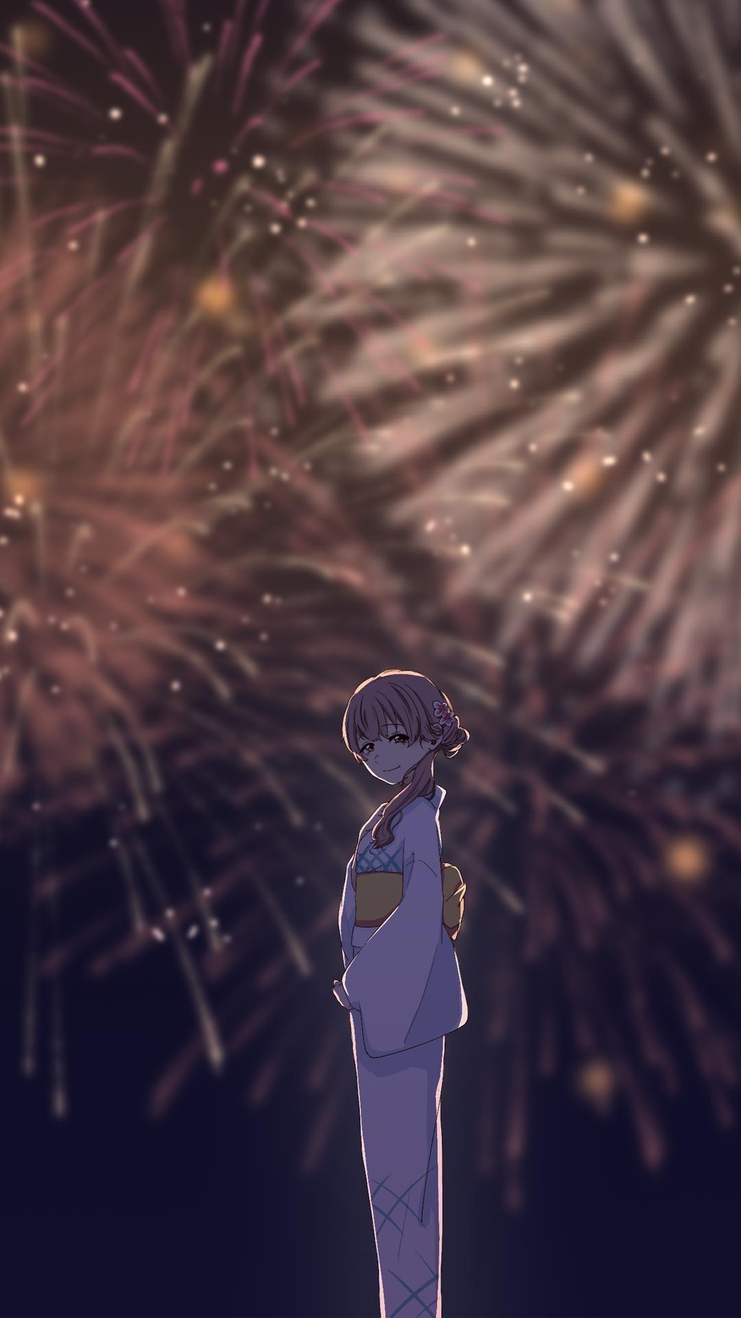 Fireworks Anime Wallpapers - Top Free Fireworks Anime Backgrounds ...