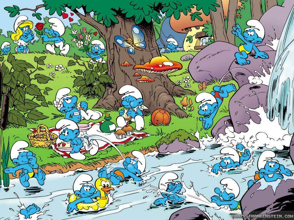 The Smurfs Wallpapers - Top Free The Smurfs Backgrounds - WallpaperAccess