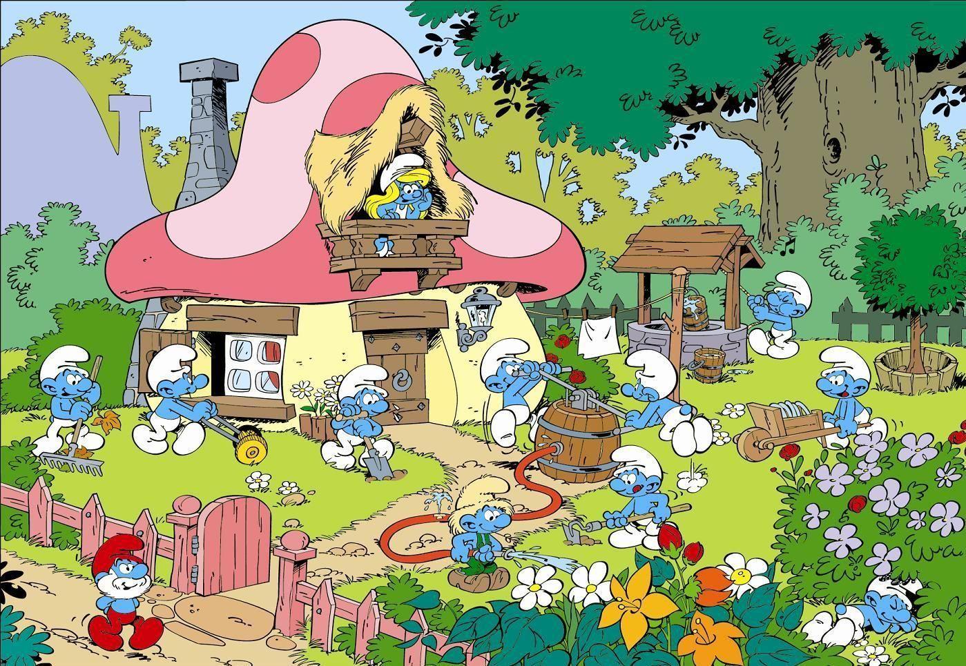 The Smurfs Wallpapers - Top Free The Smurfs Backgrounds - WallpaperAccess