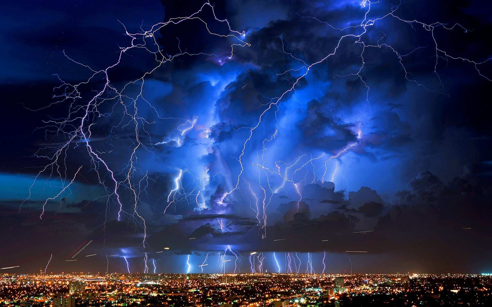 Cool Lightning Storm Wallpapers - Top Free Cool Lightning Storm ...