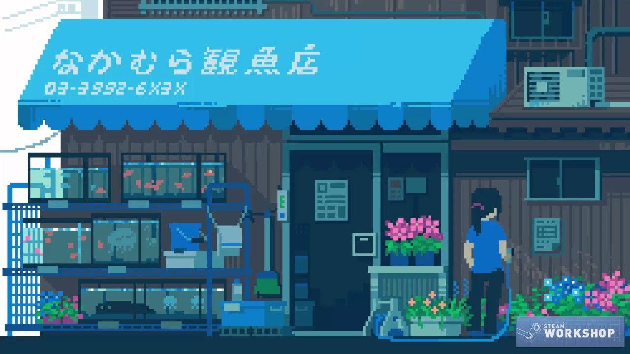 Japanese Pixel Art Wallpapers - Top Free Japanese Pixel Art Backgrounds ...