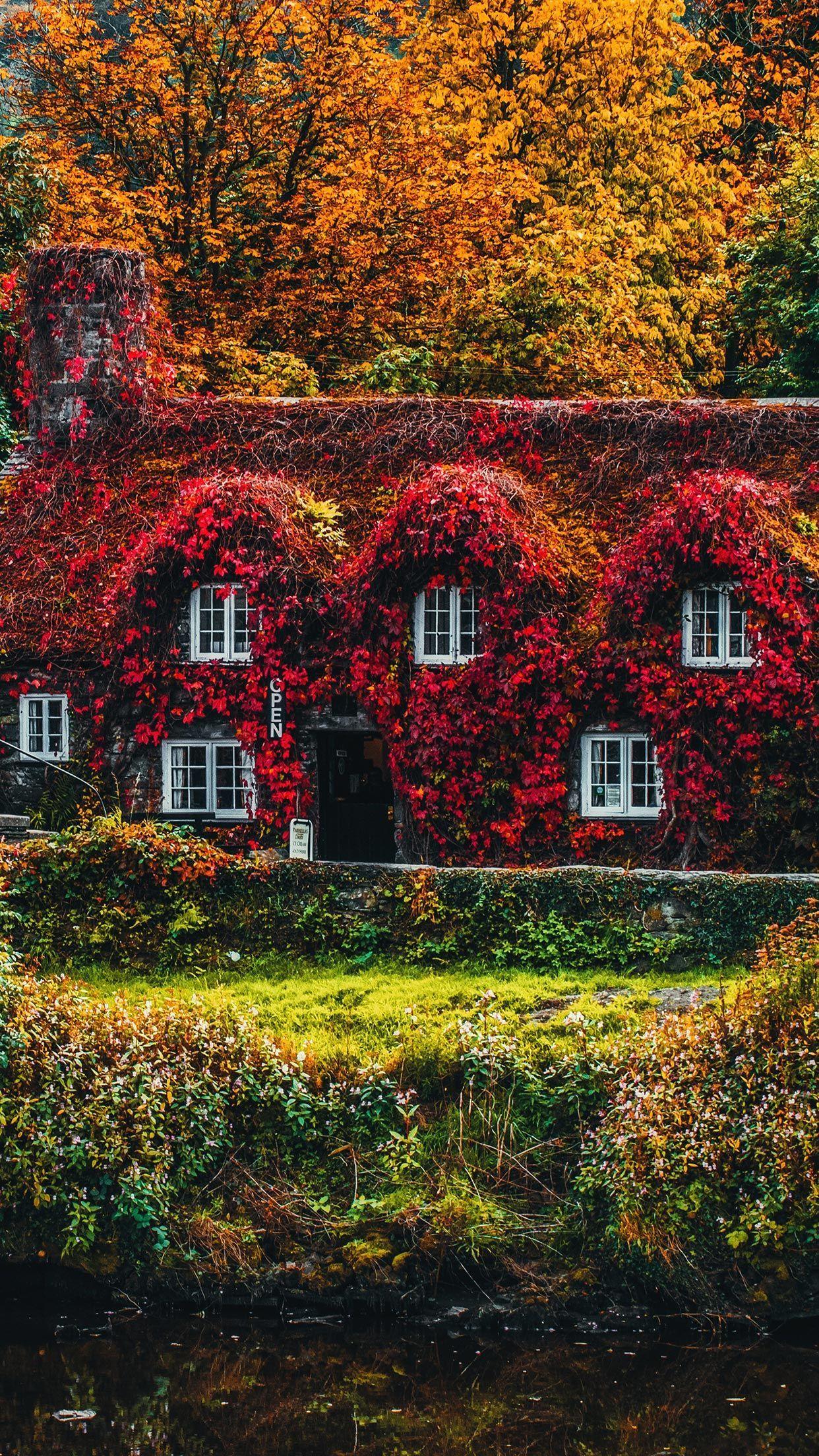 Autumn House Wallpapers - Top Free Autumn House Backgrounds ...
