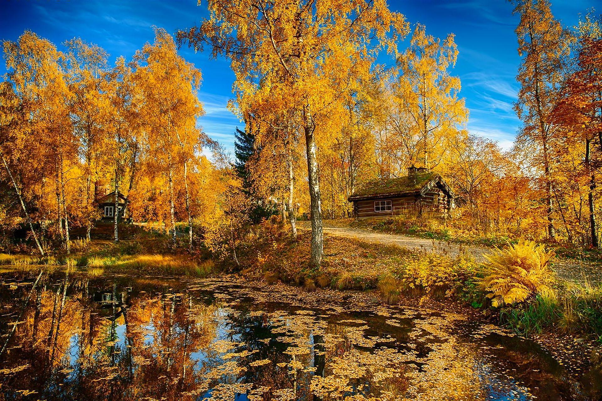 Autumn House Wallpapers - Top Free Autumn House Backgrounds ...
