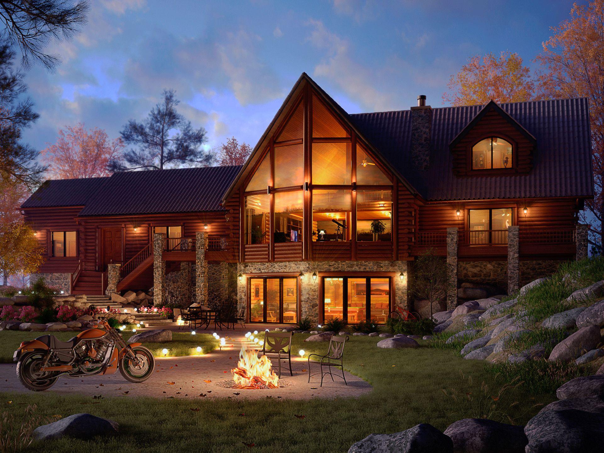 Autumn House Wallpapers - Top Free Autumn House Backgrounds ...