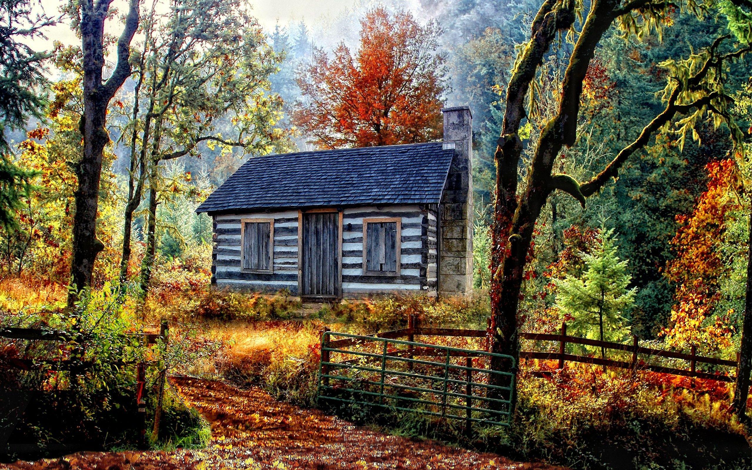 Autumn House Wallpapers - Top Free Autumn House Backgrounds ...