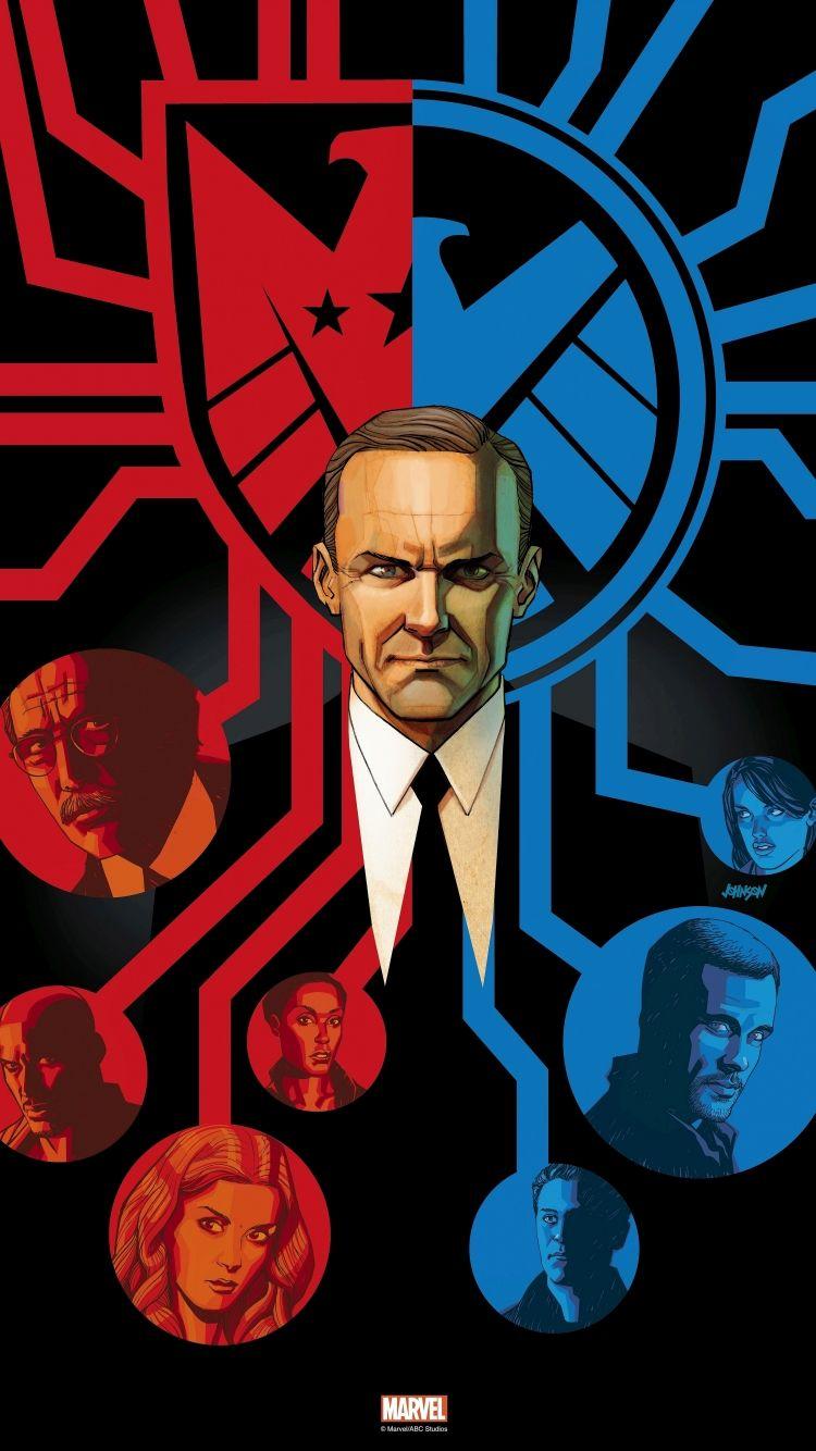 Marvel Shield iPhone Wallpapers - Top Free Marvel Shield iPhone ...