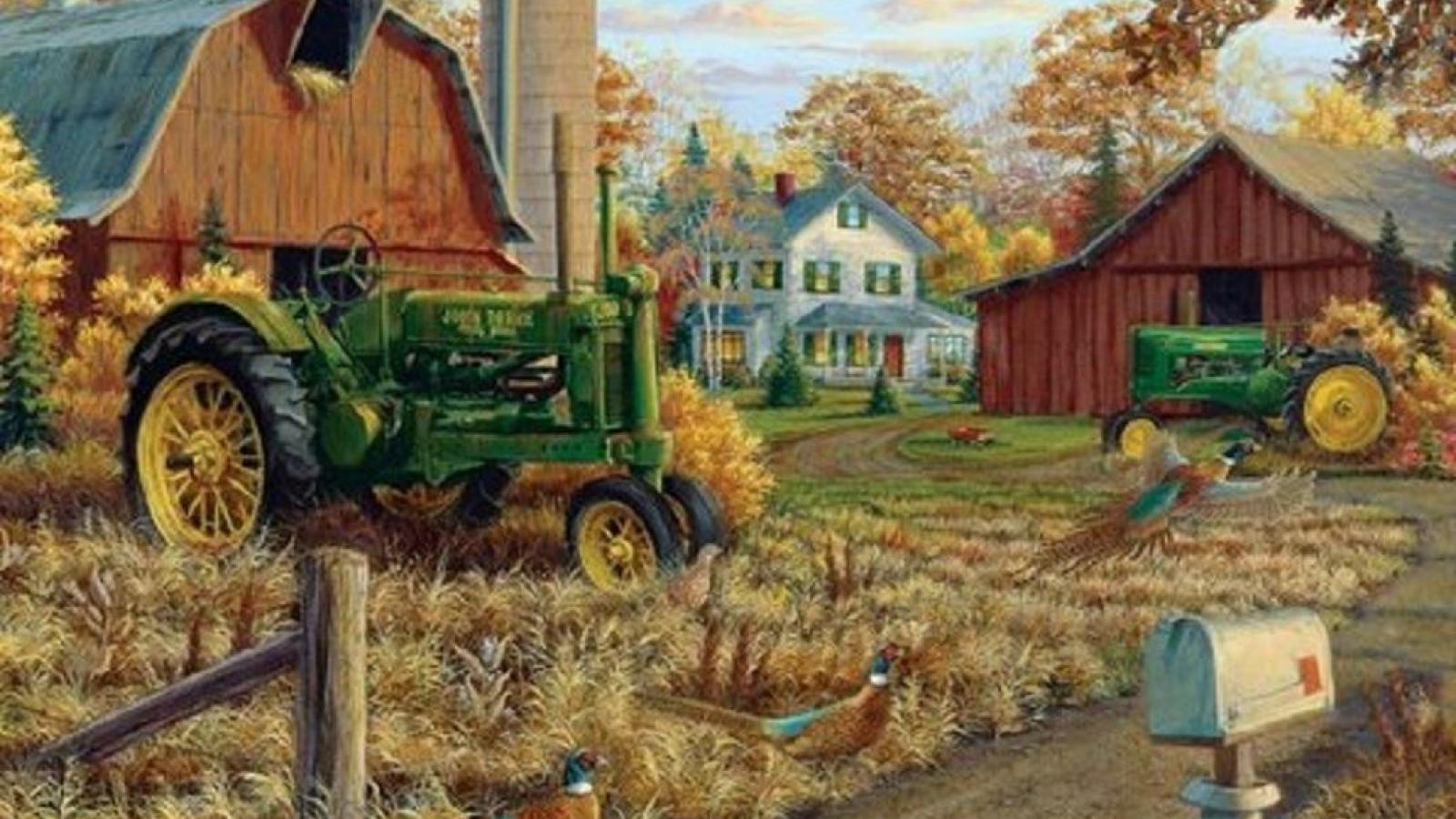 Autumn Farm Wallpapers - Top Free Autumn Farm Backgrounds - WallpaperAccess
