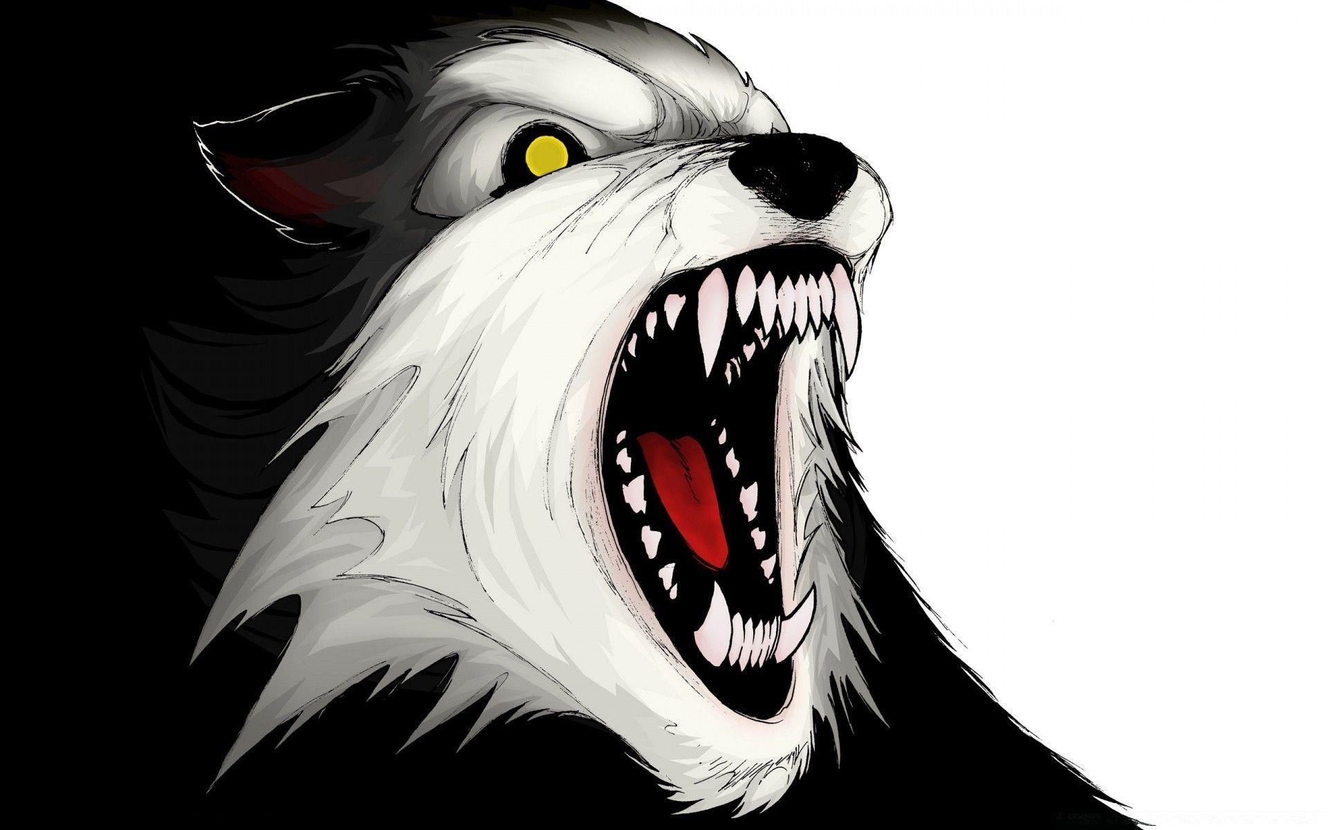 Angry Wolf Face Wallpapers - Top Free Angry Wolf Face Backgrounds ...