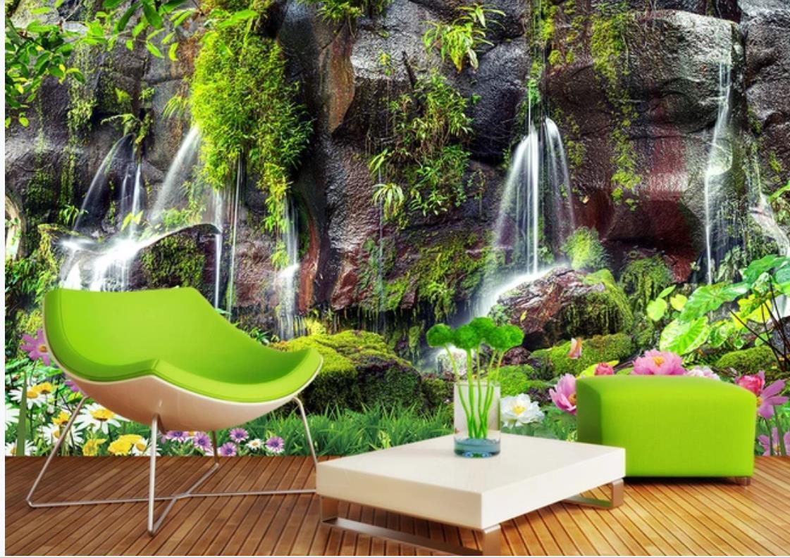 Garden Waterfall Wallpapers - Top Free Garden Waterfall Backgrounds ...