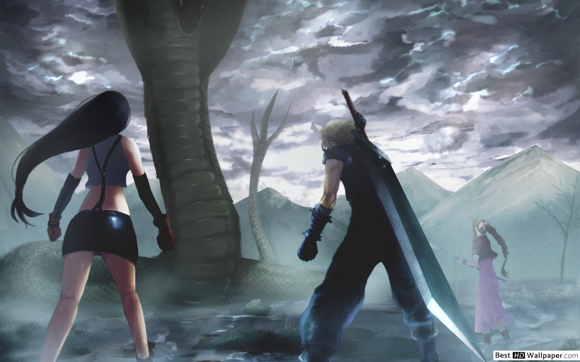 Cloud FF7 Wallpapers - Top Free Cloud FF7 Backgrounds - WallpaperAccess