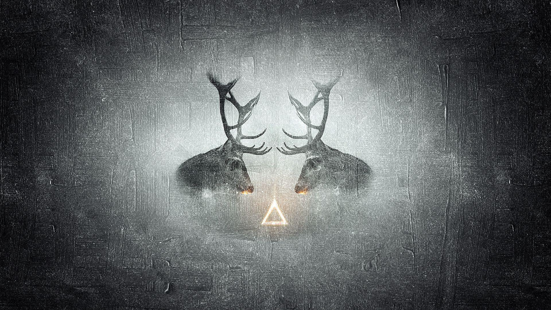 Deer Black and White Wallpapers - Top Free Deer Black and White ...