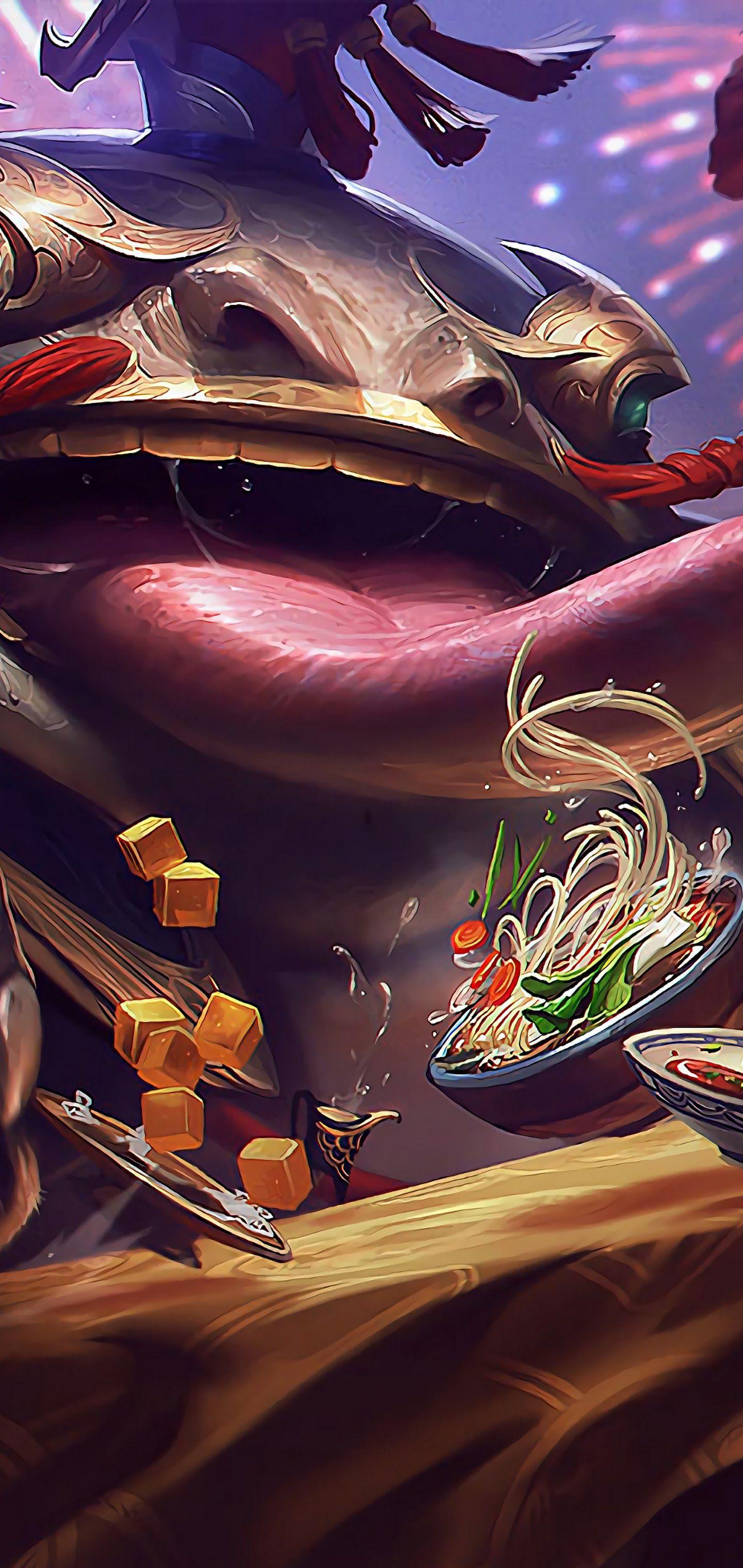 Tahm Kench Wallpapers - Top Free Tahm Kench Backgrounds - WallpaperAccess