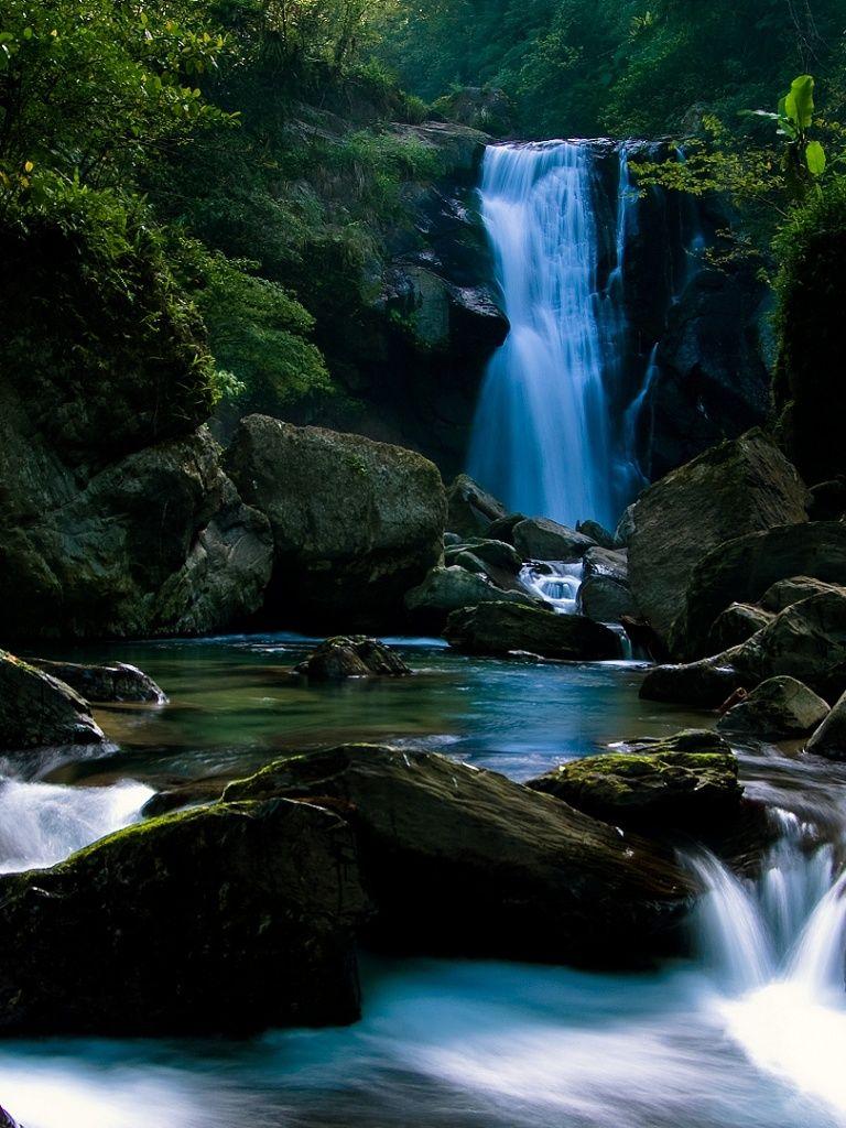 Beach Waterfall Wallpapers - Top Free Beach Waterfall Backgrounds ...